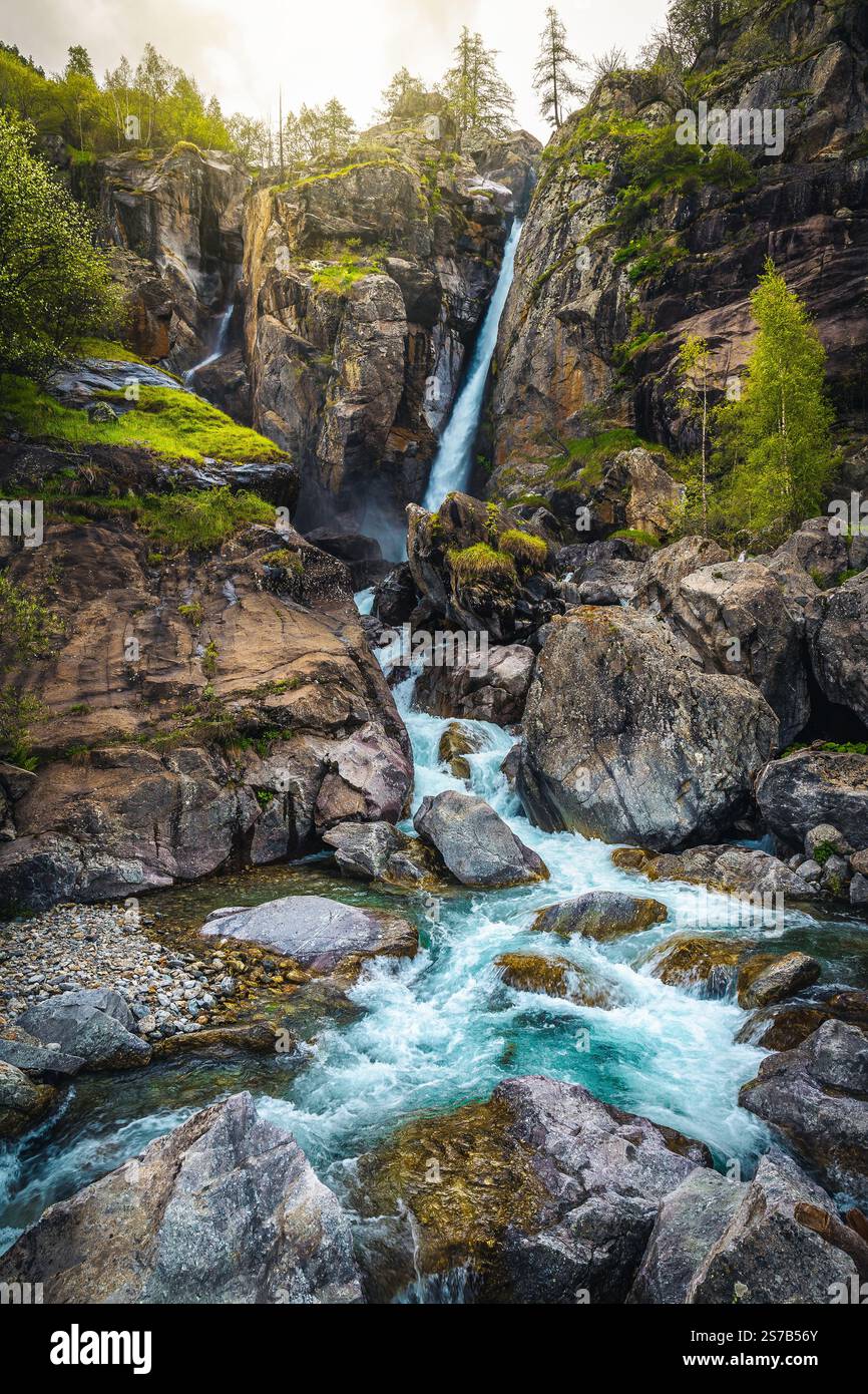 L'une des chutes d'eau les plus célèbres et les plus visitées du Parc ...