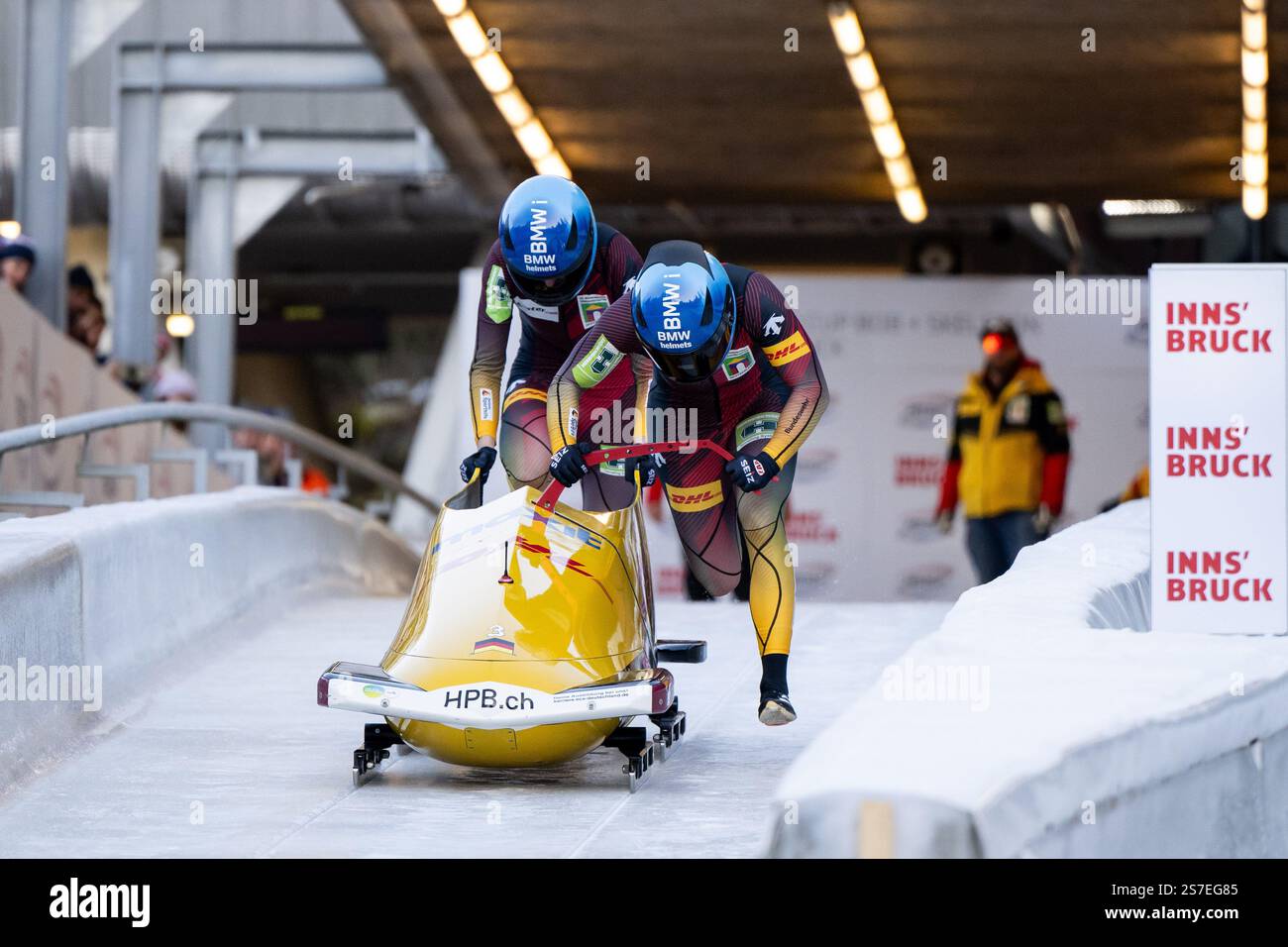 Lisa Buckwitz, Neele Schuten (Deutschland) AM Start, AUT, IBSF Bob ...