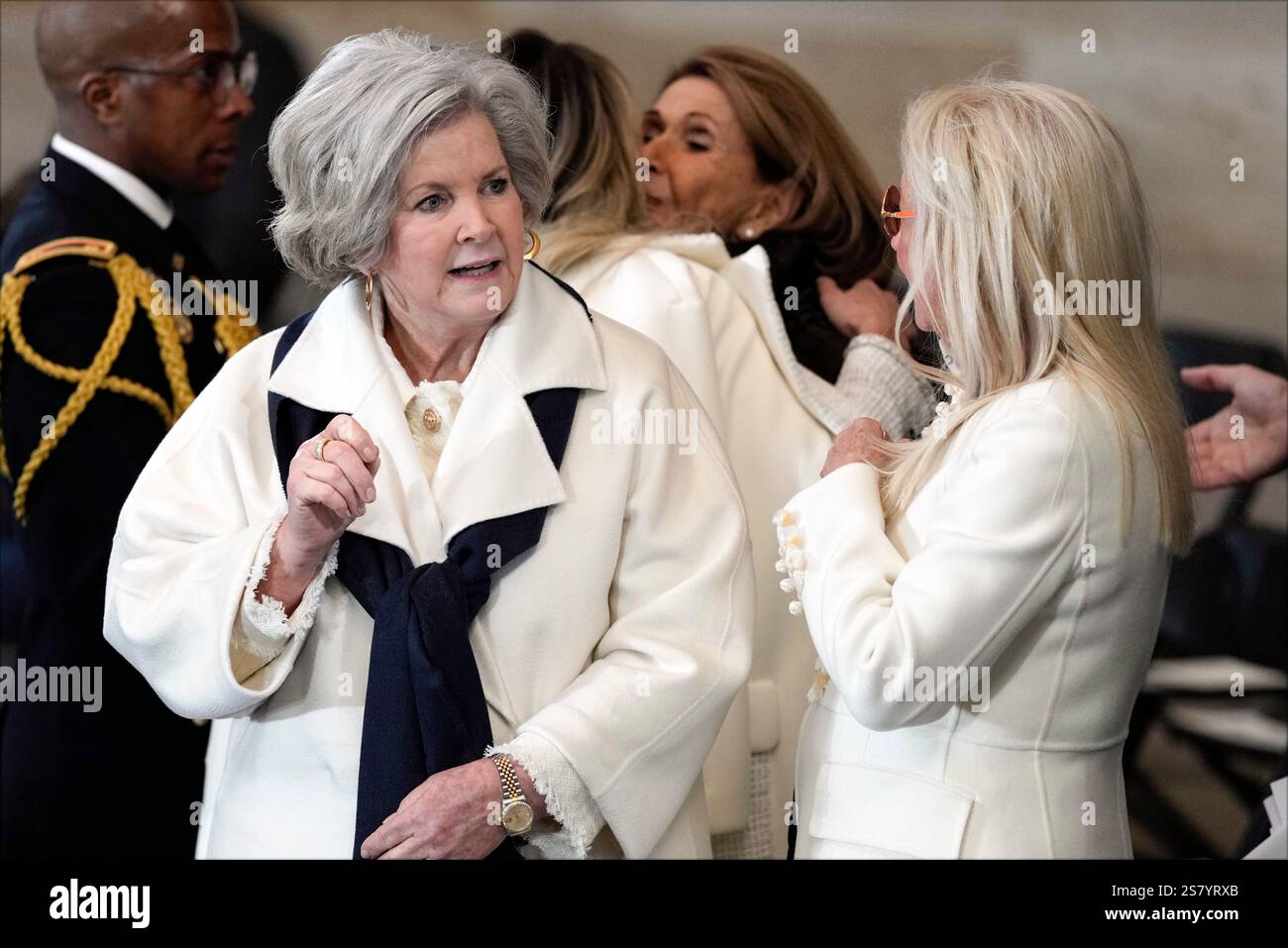 Susie Wiles and Miriam Adelson arrive before the 60th Presidential ...