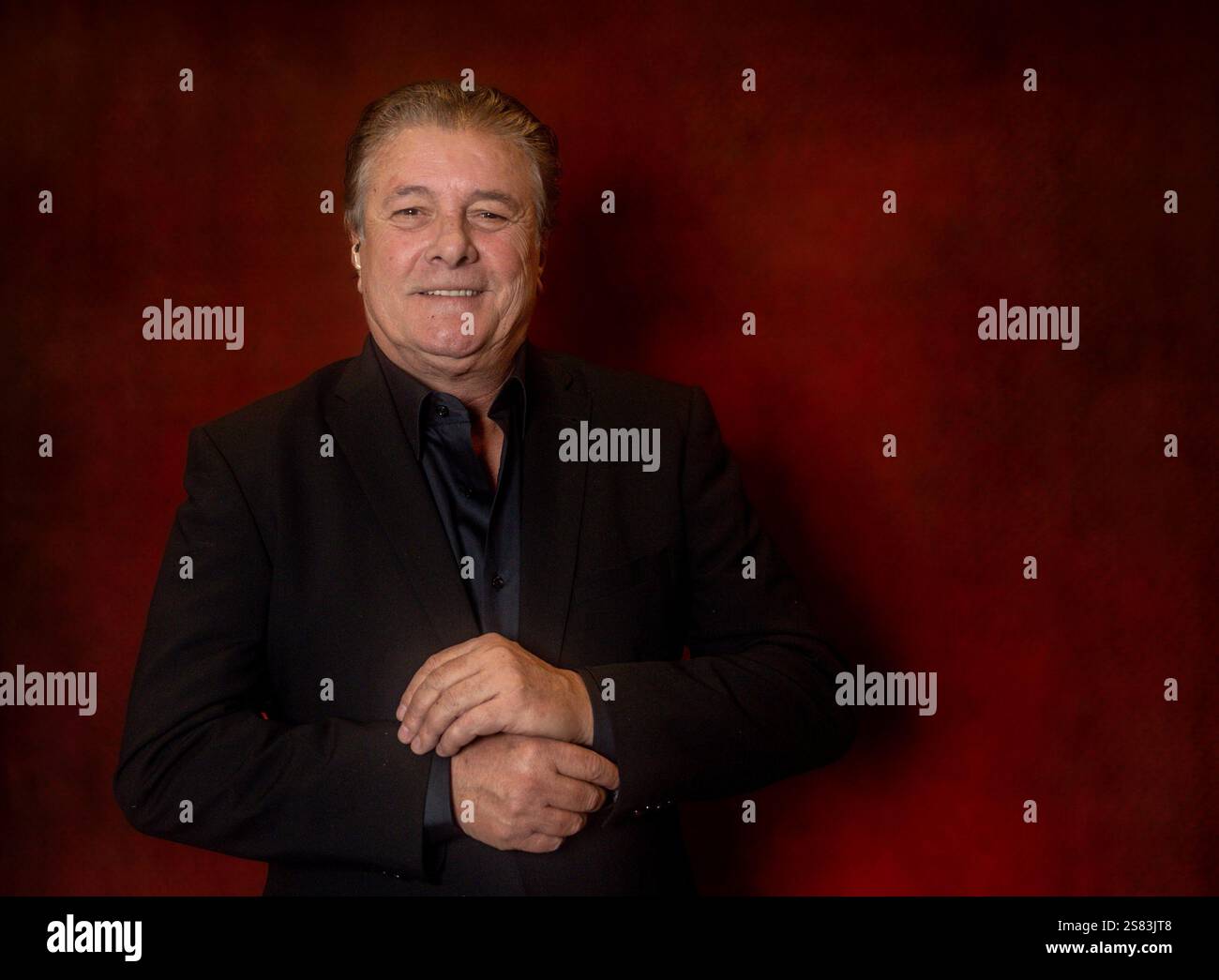Singer Francisco poses for Europa Press, January 20, 2025, in Madrid ...