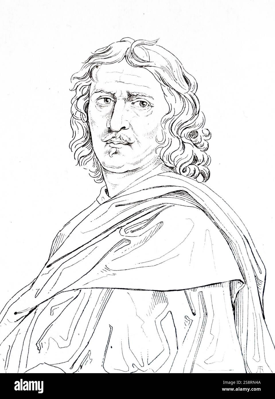 Nicolas poussin peintre Banque d'images détourées - Alamy