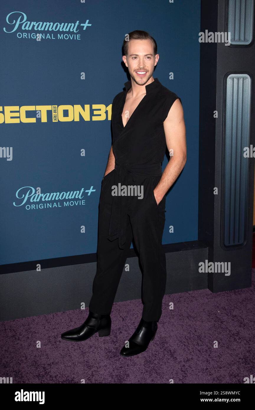 Sven Ruygrok BEI der Weltpremiere des Paramount+ films ' Star Trek ...