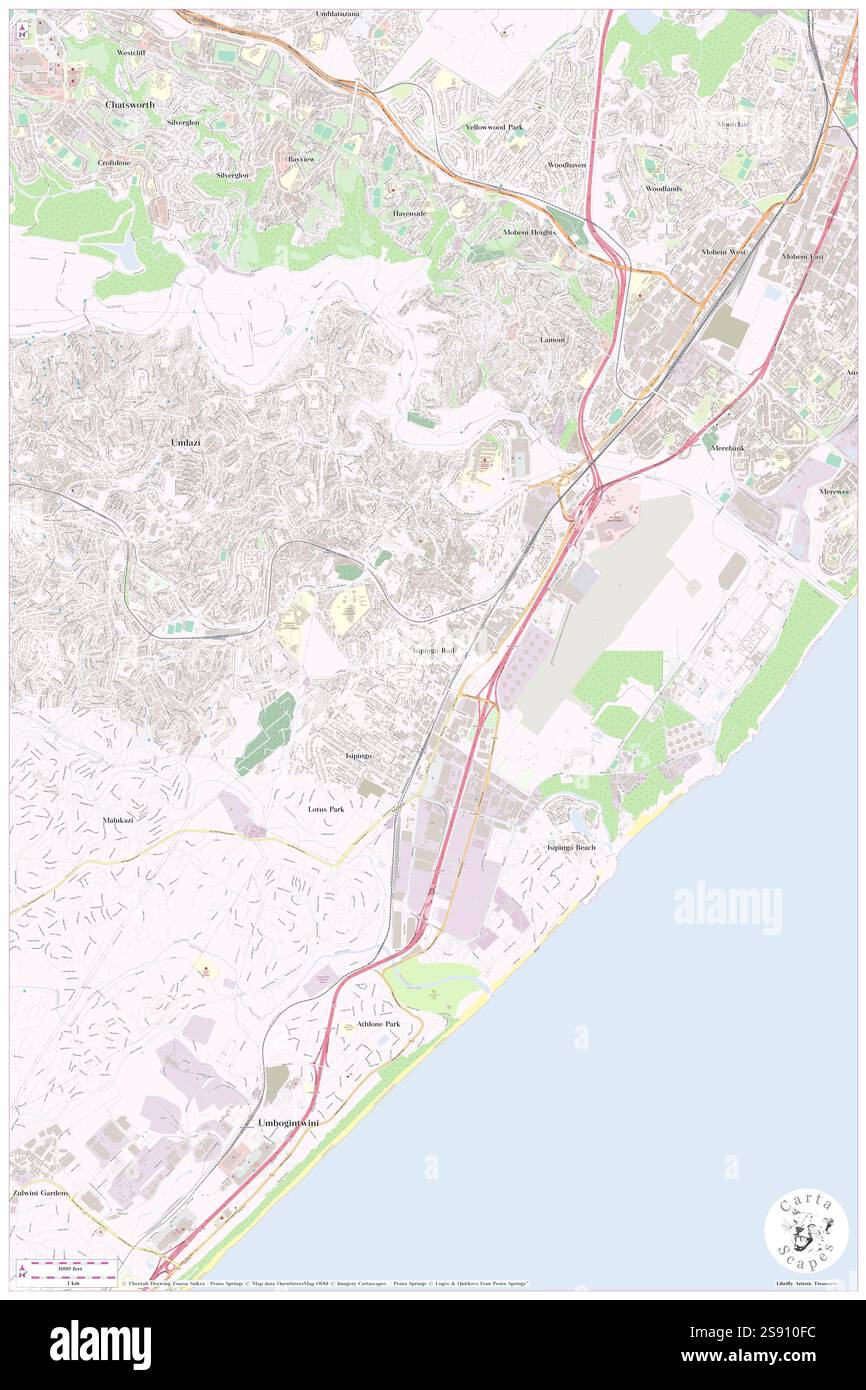 Isipingo Rail, eThekwini Metropolitan Municipality, ZA, Afrique du Sud ...