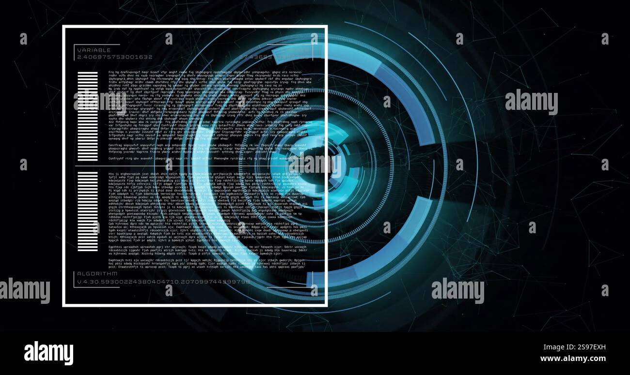 Interface du logiciel de codage Banque de photographies et d’images à haute résolution - Alamy