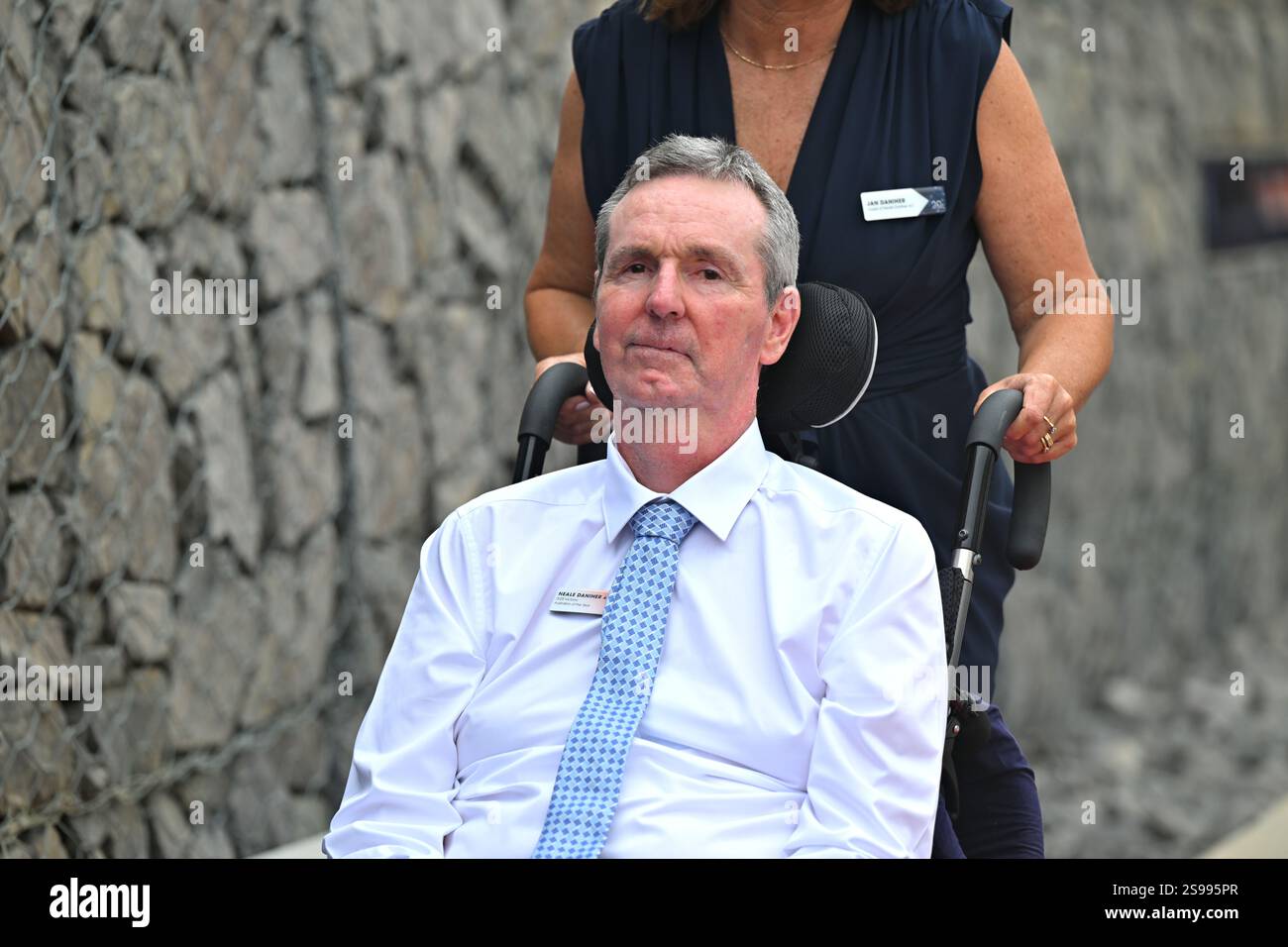 L’australien de l’année de Victoria Neale Daniher lors de la cérémonie ...