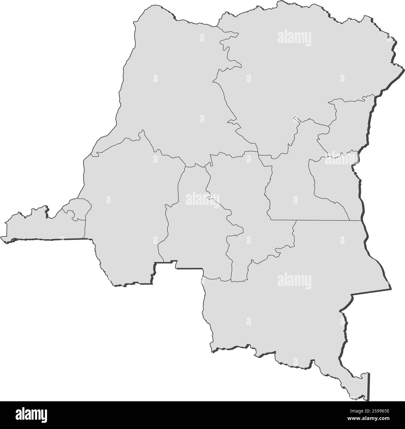 Carte du congo rdc Banque de photographies et d’images à haute ...