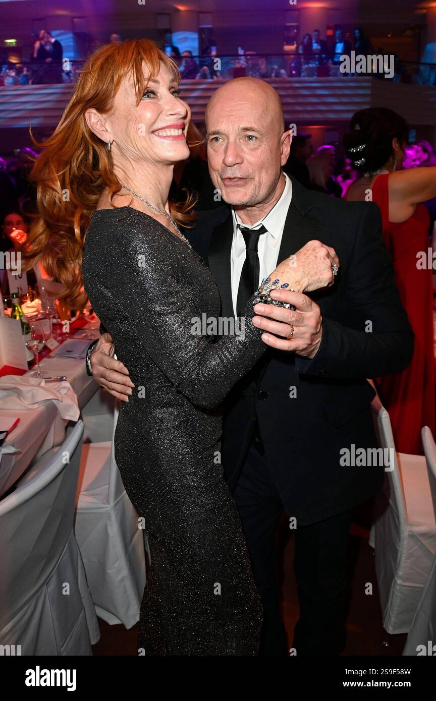 Andrea Sawatzki mit Ehemann Christian Berkel beim 49. Deutschen ...