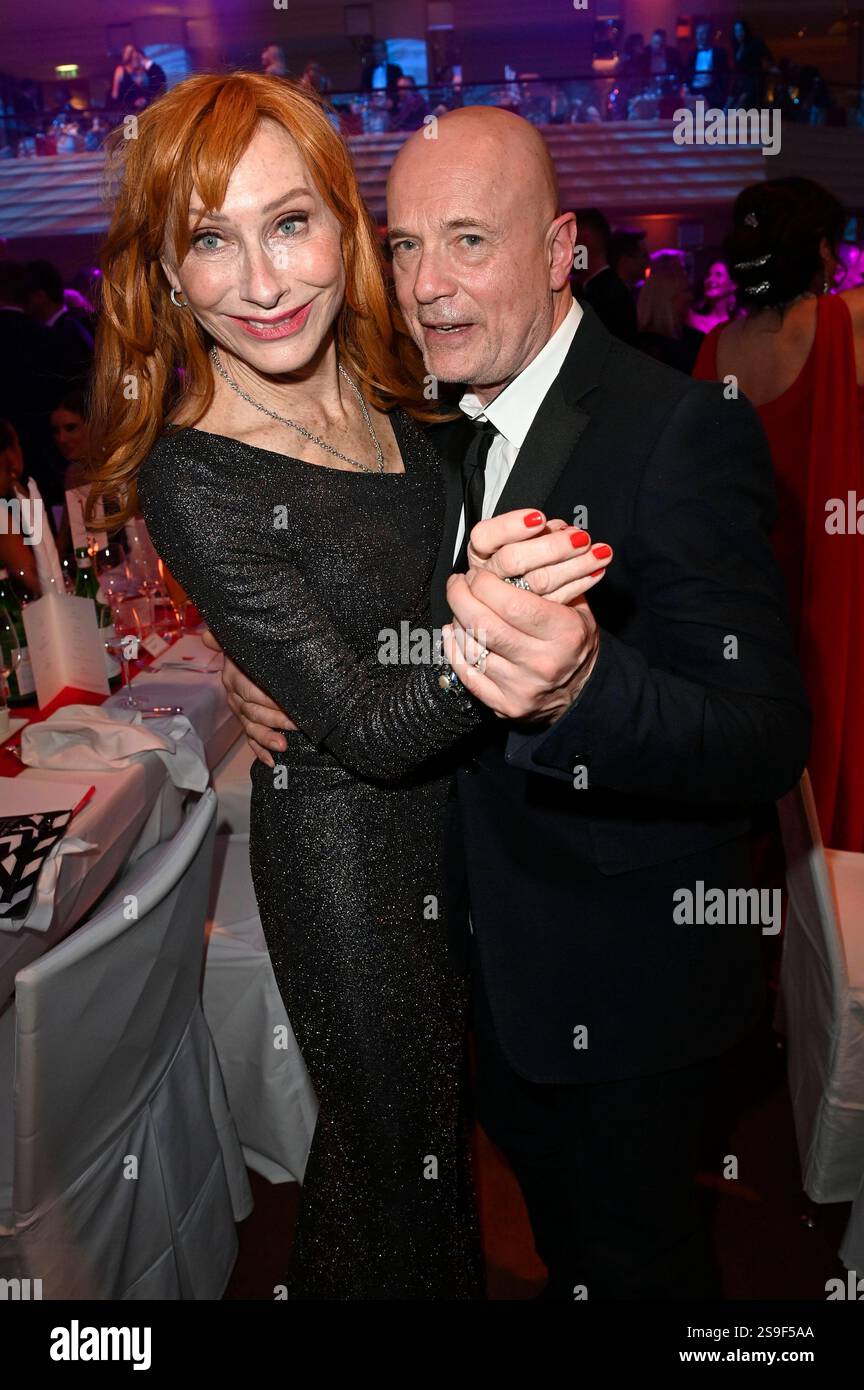 Andrea Sawatzki mit Ehemann Christian Berkel beim 49. Deutschen ...