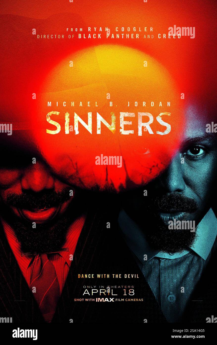 Sinners (2025)slogan de l'affiche : 'danse avec le diable' réalisé par ...