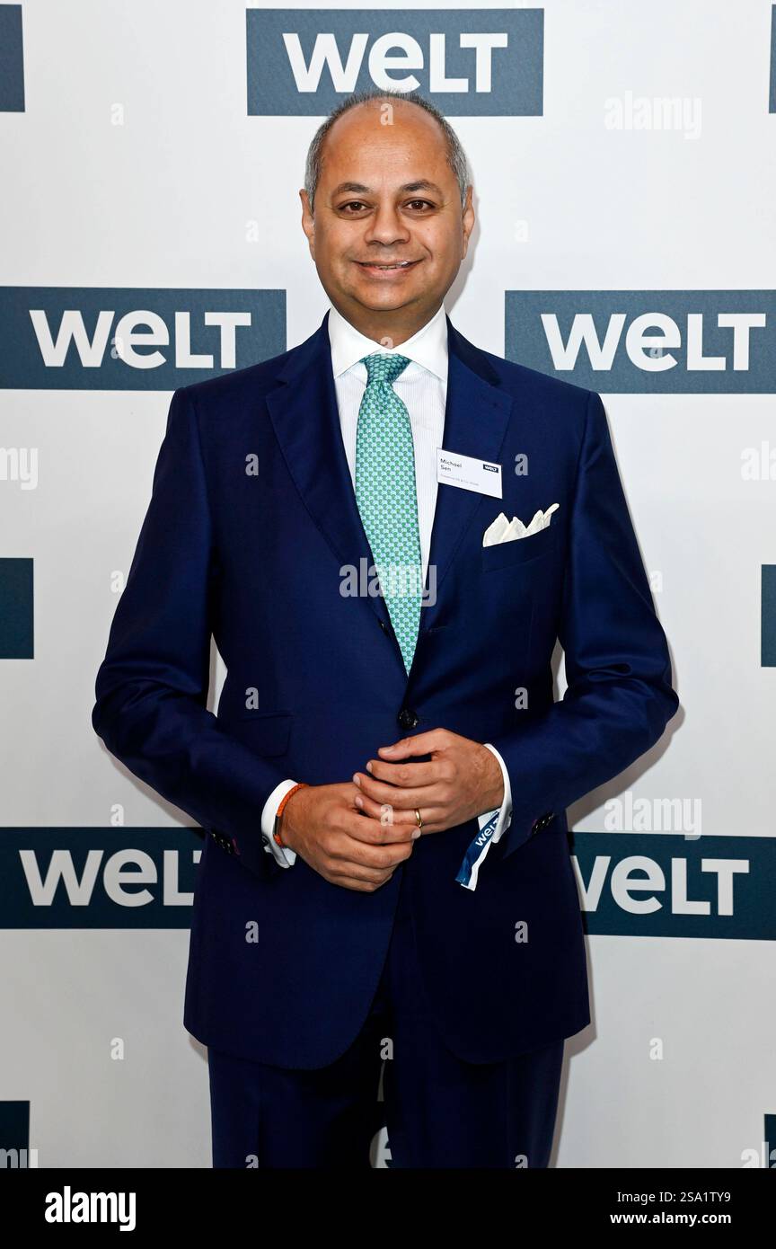 Michael Sen beim 16. WELT-Wirtschaftsgipfel 2025 im Axel-Springer-Haus ...