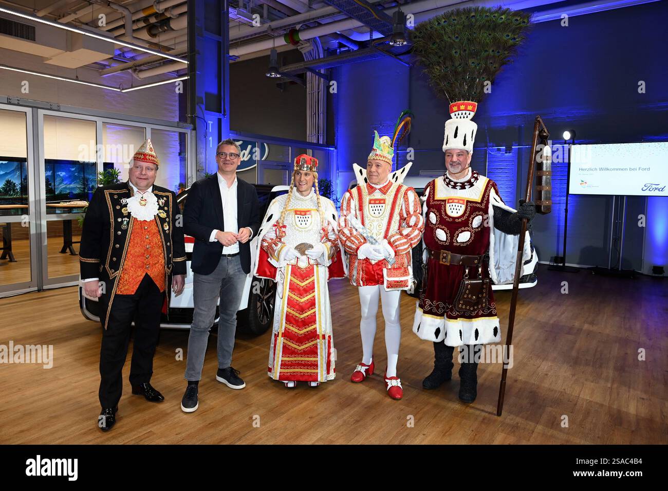 Lutz Schade, Vize Präsident Kölner Karneval, à gauche, Ford Managing ...