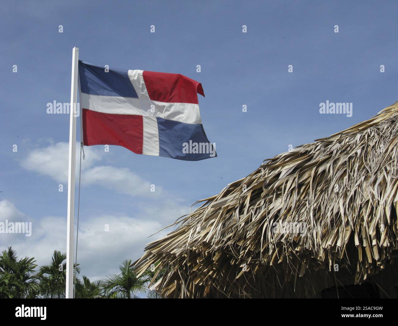 Drapeau dominicain Banque de photographies et d’images à haute ...