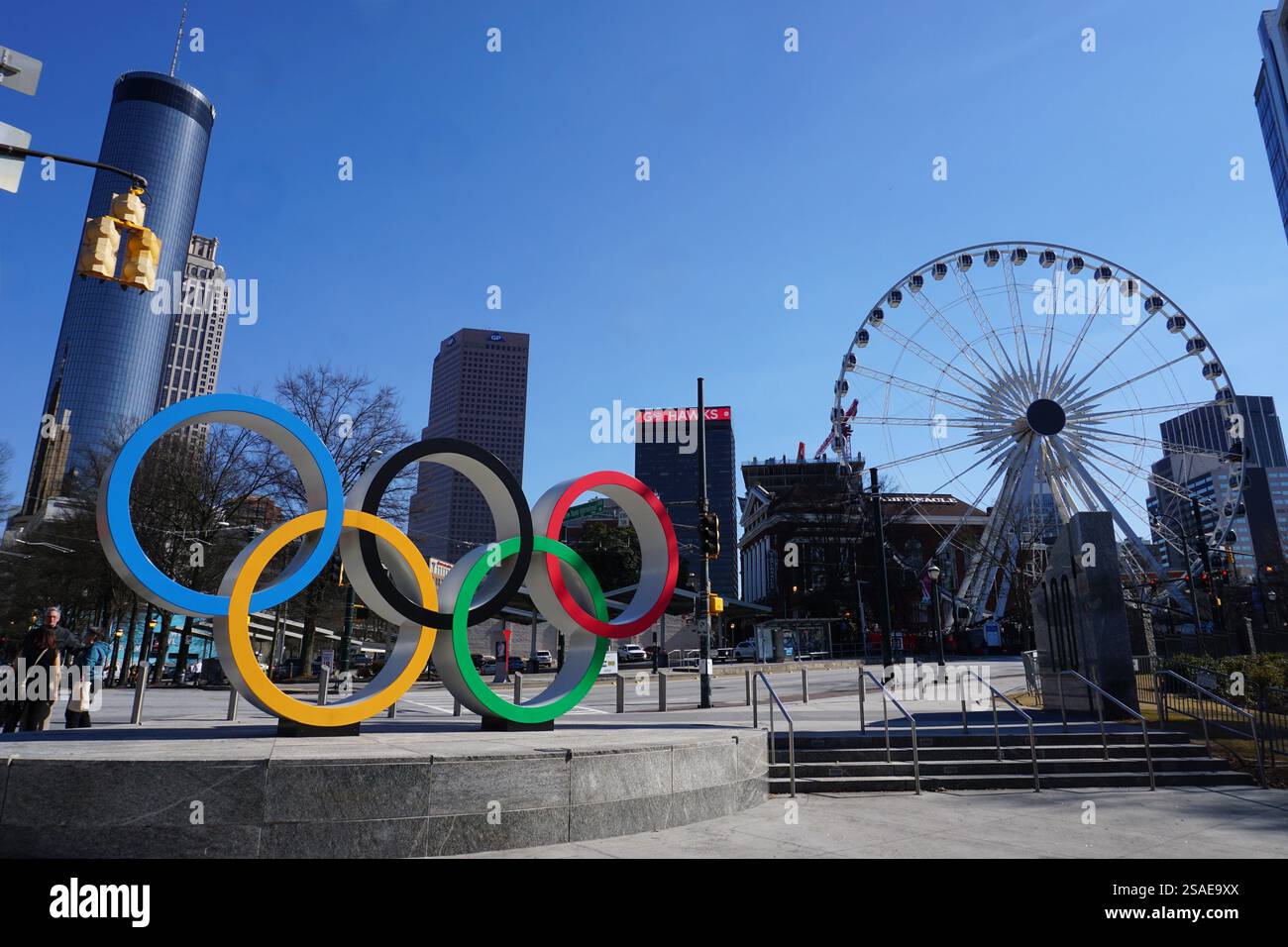 Olympic centennial park Banque de photographies et d’images à haute résolution - Alamy