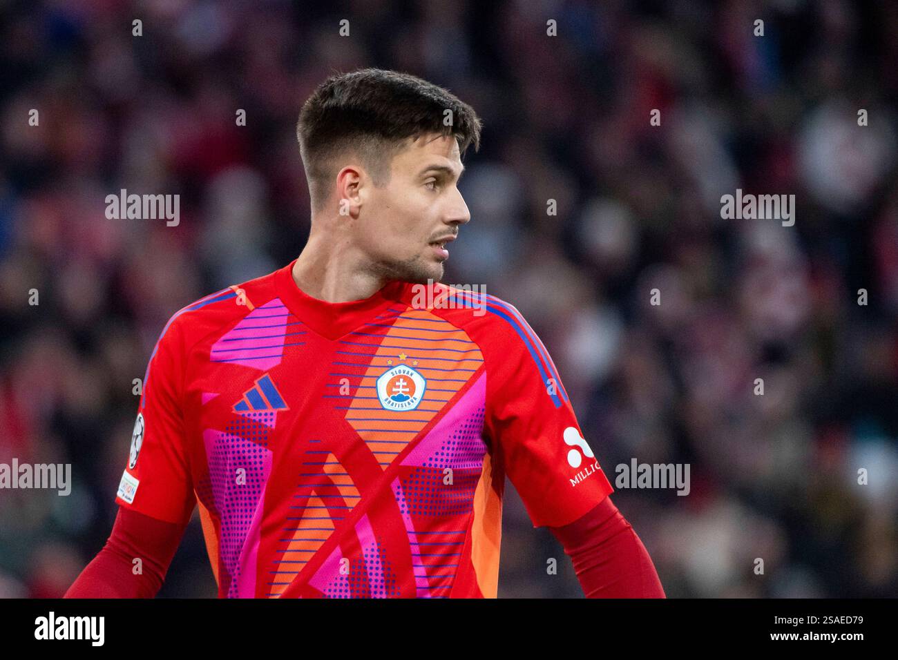 Dominik Takac (SK Slovan Bratislava, #71), GER, FC Bayern Muenchen v ...
