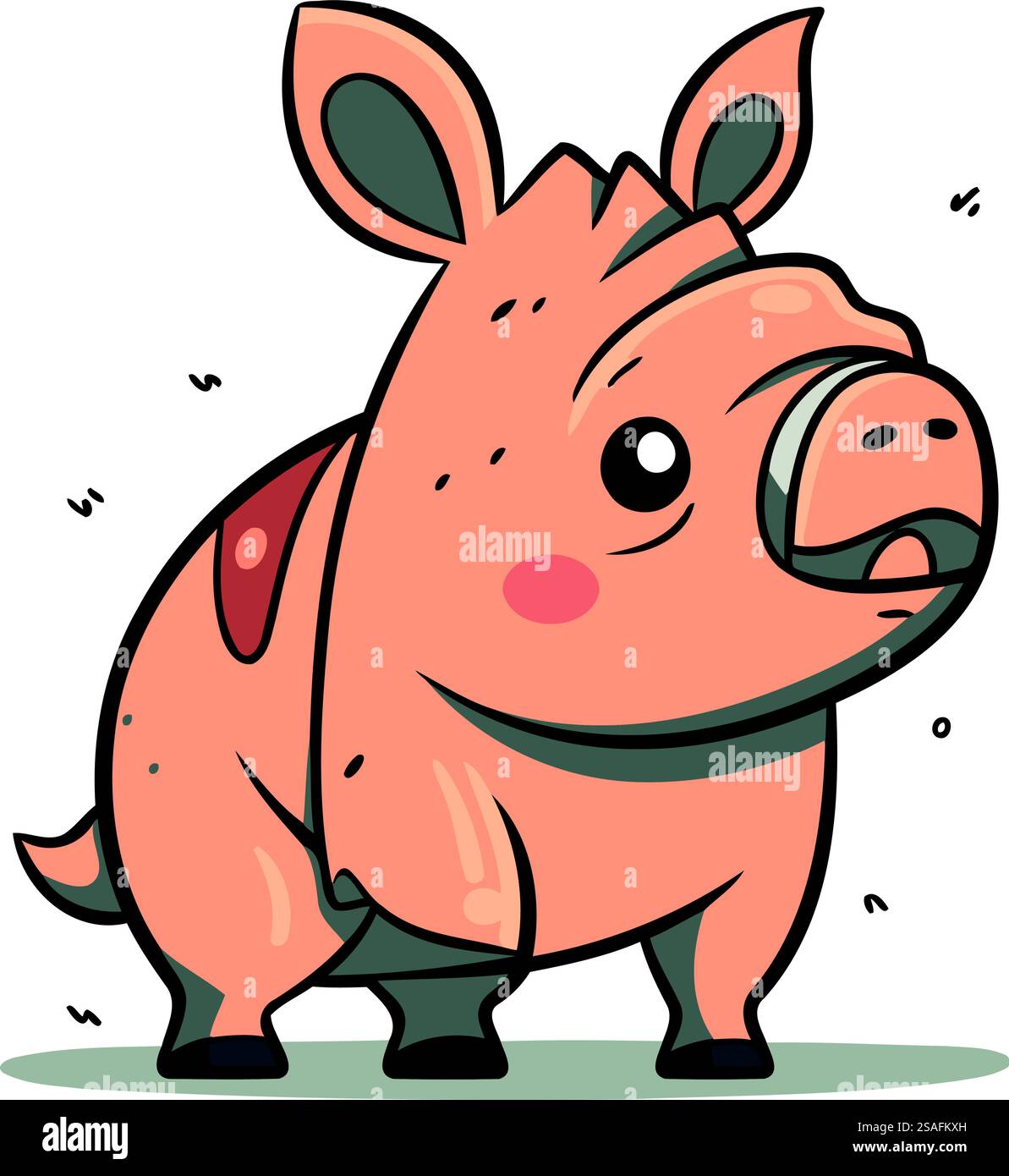 Cochon de dessin animé Banque de photographies et d’images à haute ...