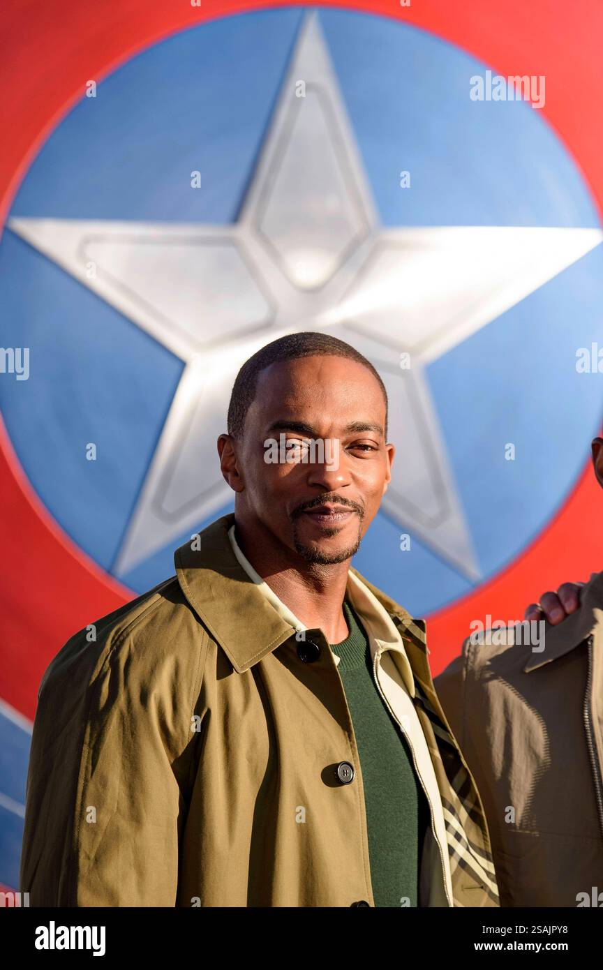 Anthony Mackie beim Photocall zum Kinofilm Captain America : Brave New ...
