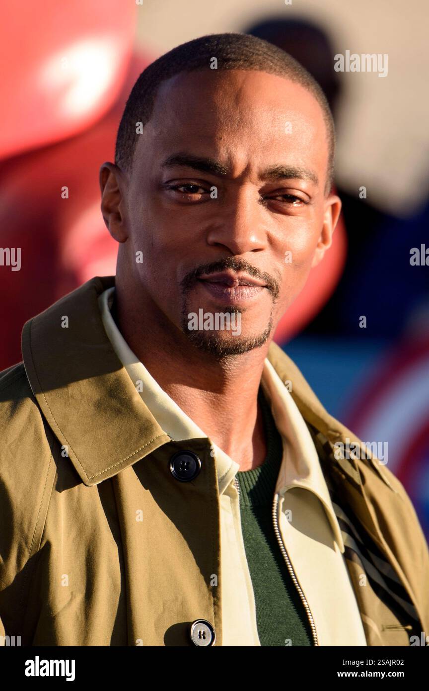 Anthony Mackie beim Photocall zum Kinofilm Captain America : Brave New ...