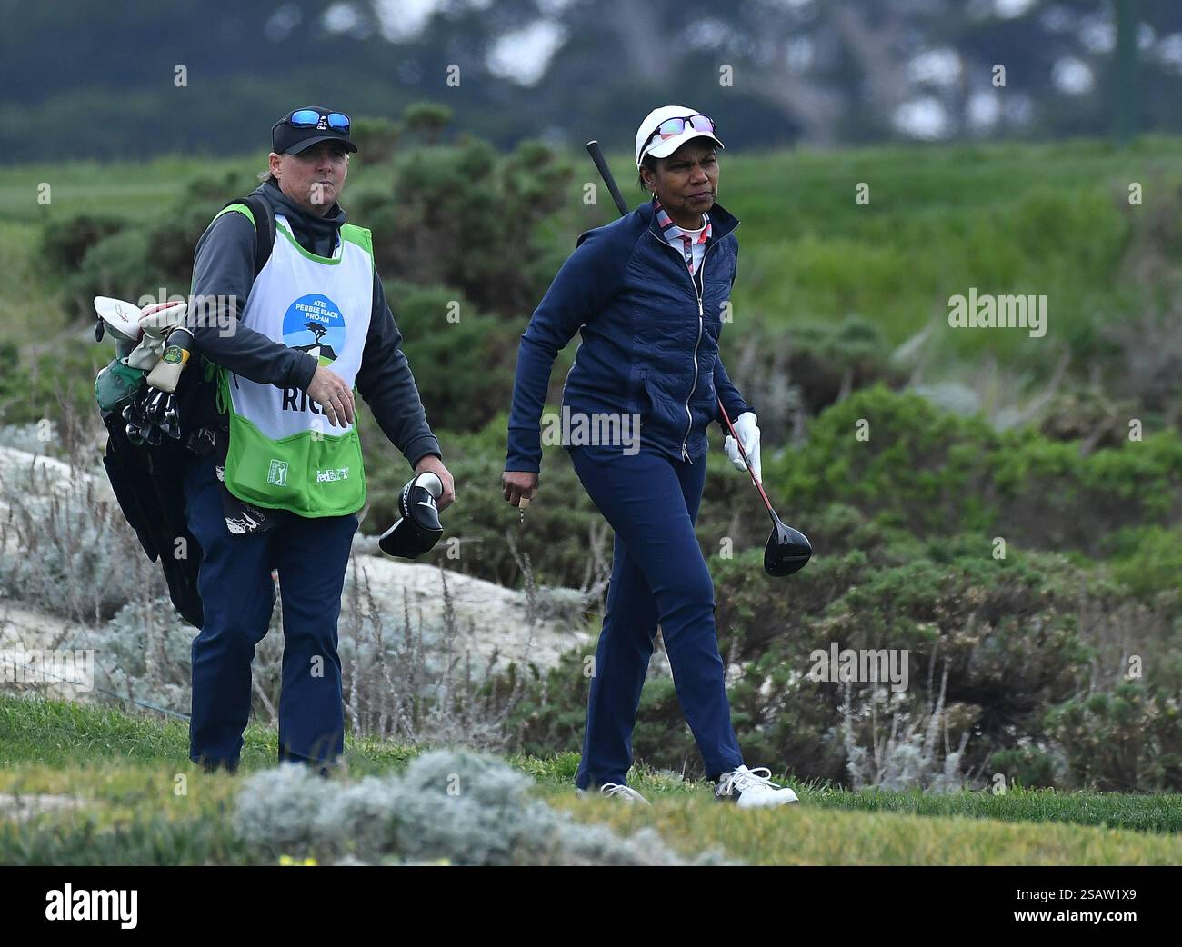 Pebble Beach, CA, États-Unis. 30 janvier 2025. Condoleezza Rice lors de ...