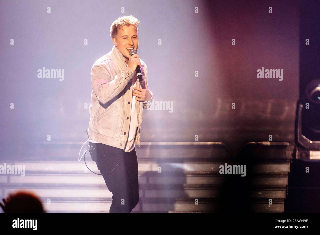 Daniel Sommer live BEI einem Konzert in der Messehalle. Erfurt, 30.01.2025 *** Daniel Sommer en ...