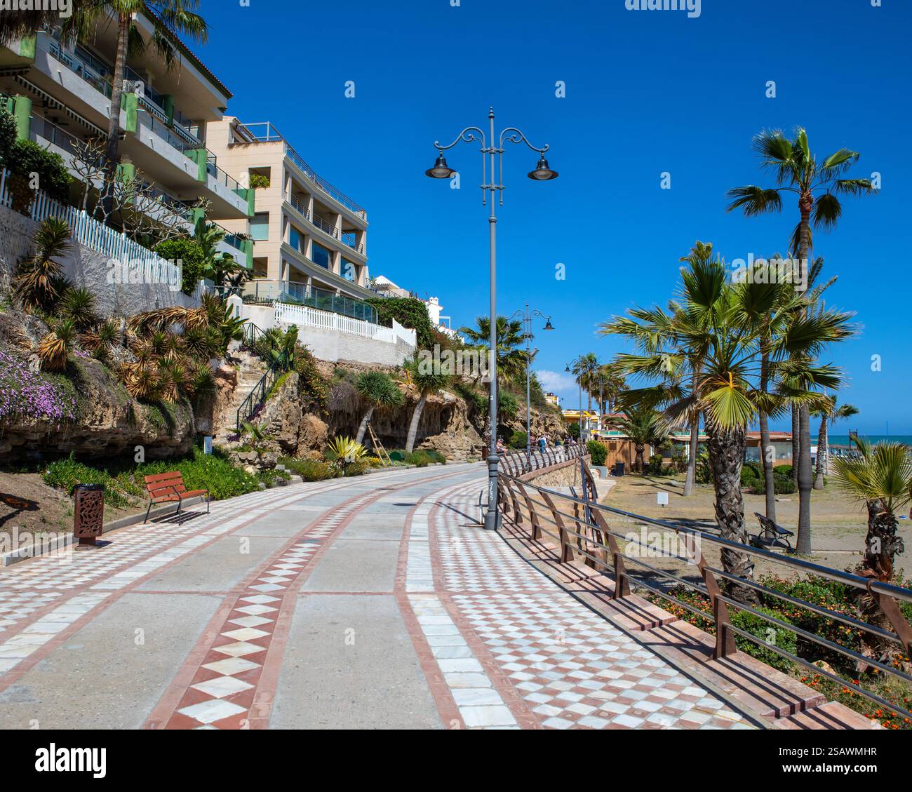 Paseo maritimo antonio machado Banque de photographies et d’images à ...