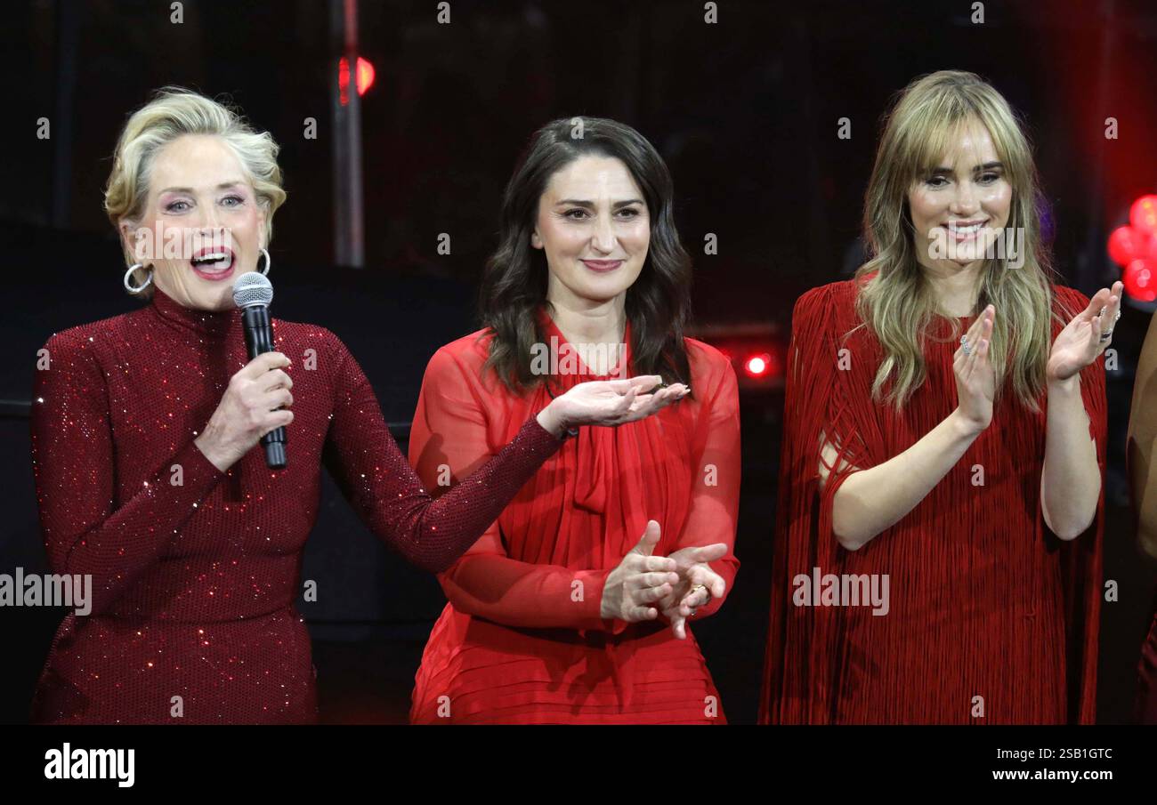 30 janvier 2025, New York, New York, États-Unis : L'acteur SHARON STONE ...