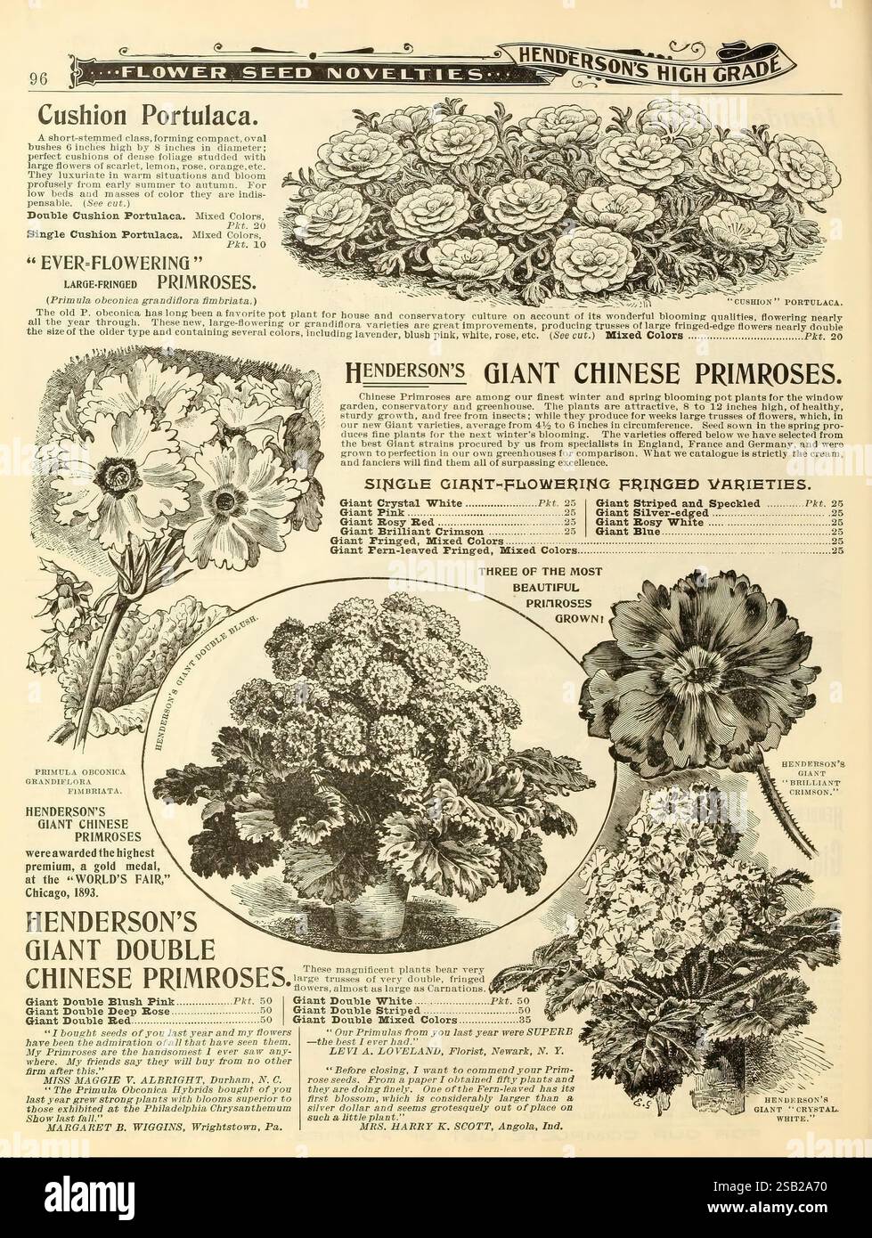 Tout, pour le jardin, New York, Peter Henderson & Co, 1902, fleurs ...