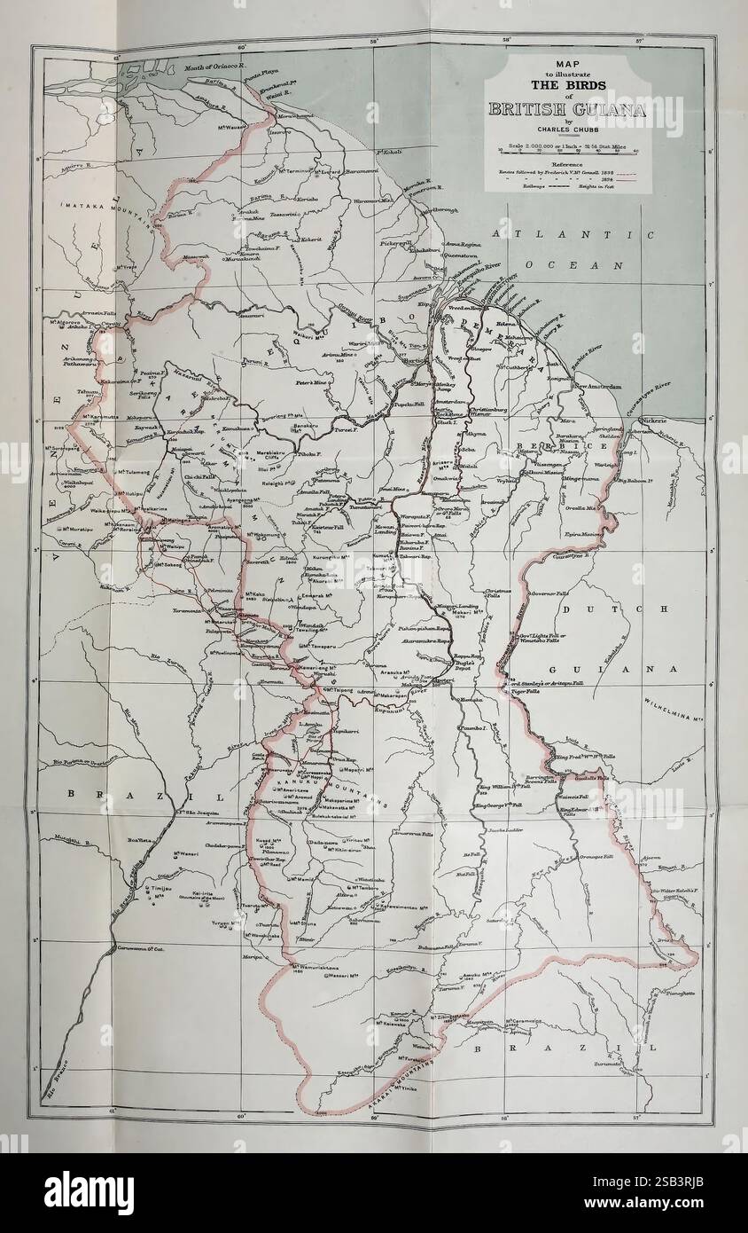 Carte historique représentant la province de la Colombie-Britannique ...