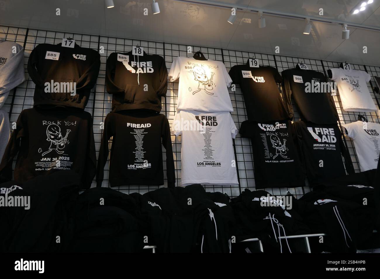 Inglewood, Californie, États-Unis 30 janvier 2025 FireAid Benefit ...