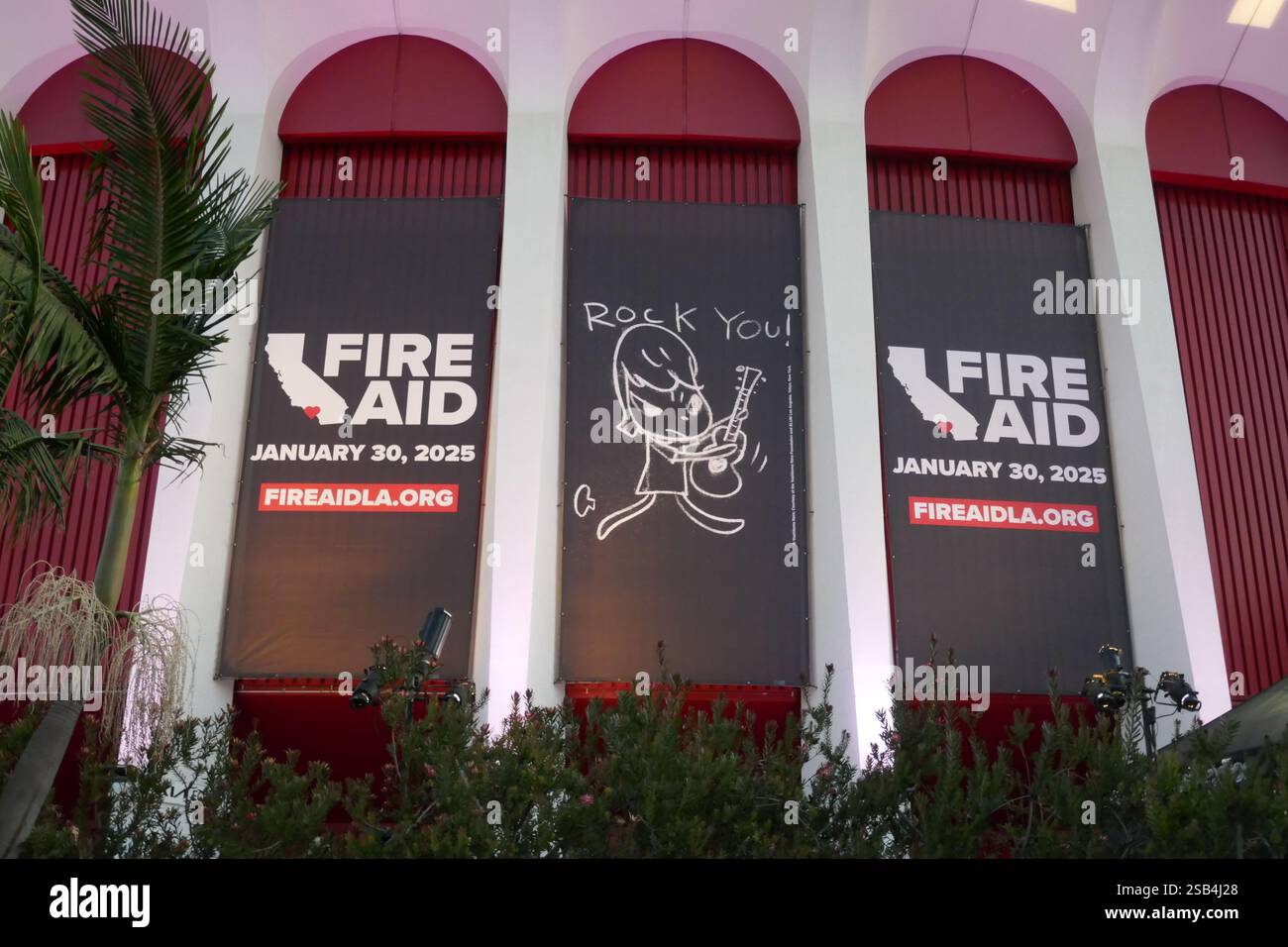Inglewood, Californie, États-Unis 30 janvier 2025 FireAid Benefit ...