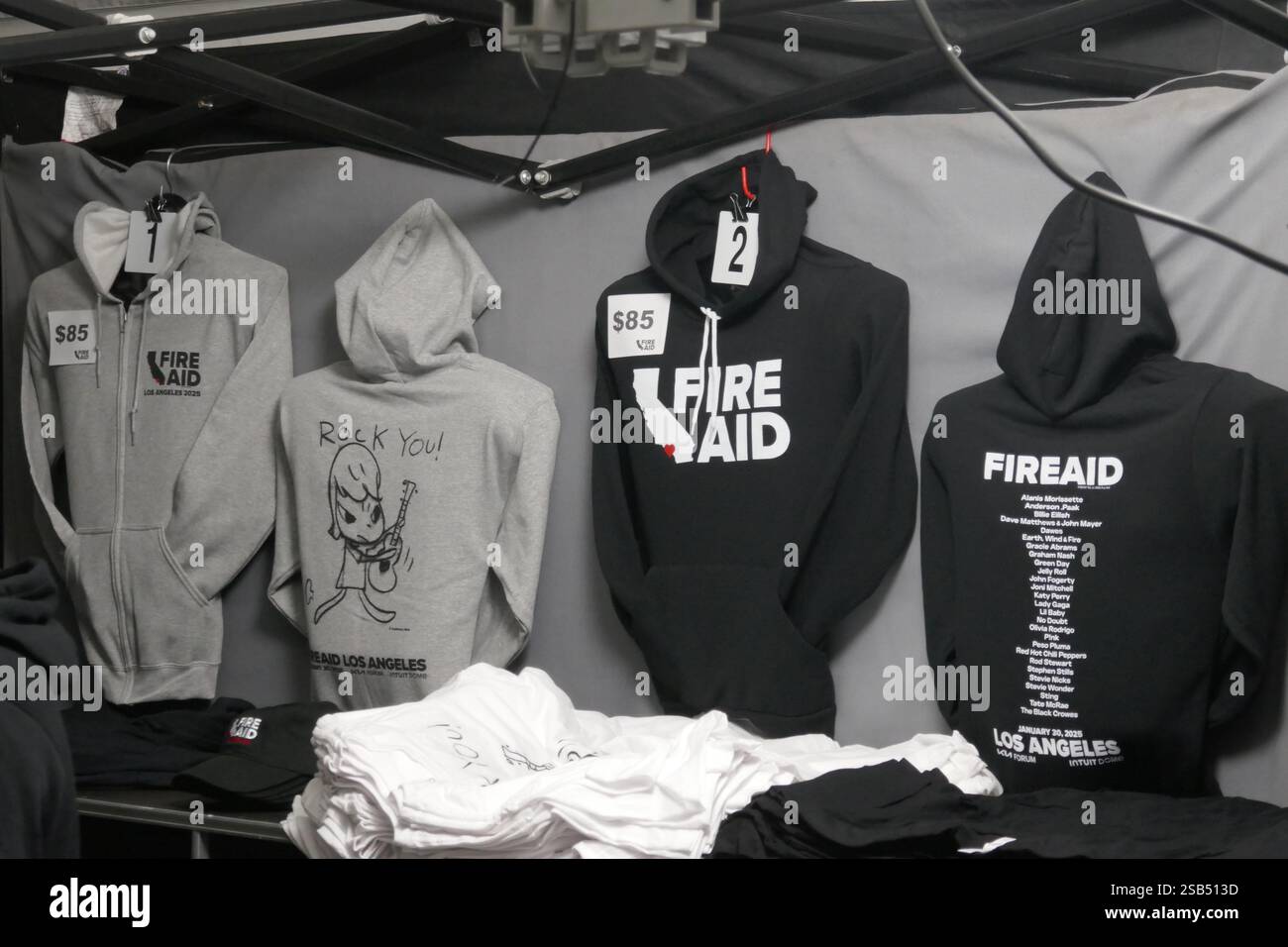 Inglewood, Californie, États-Unis 30 janvier 2025 FireAid Benefit ...