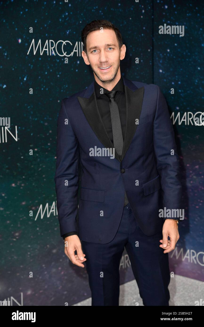 Marcel Remus BEI der MARC CAIN DÉFILÉ im Rahmen der Berlin Fashion week ...