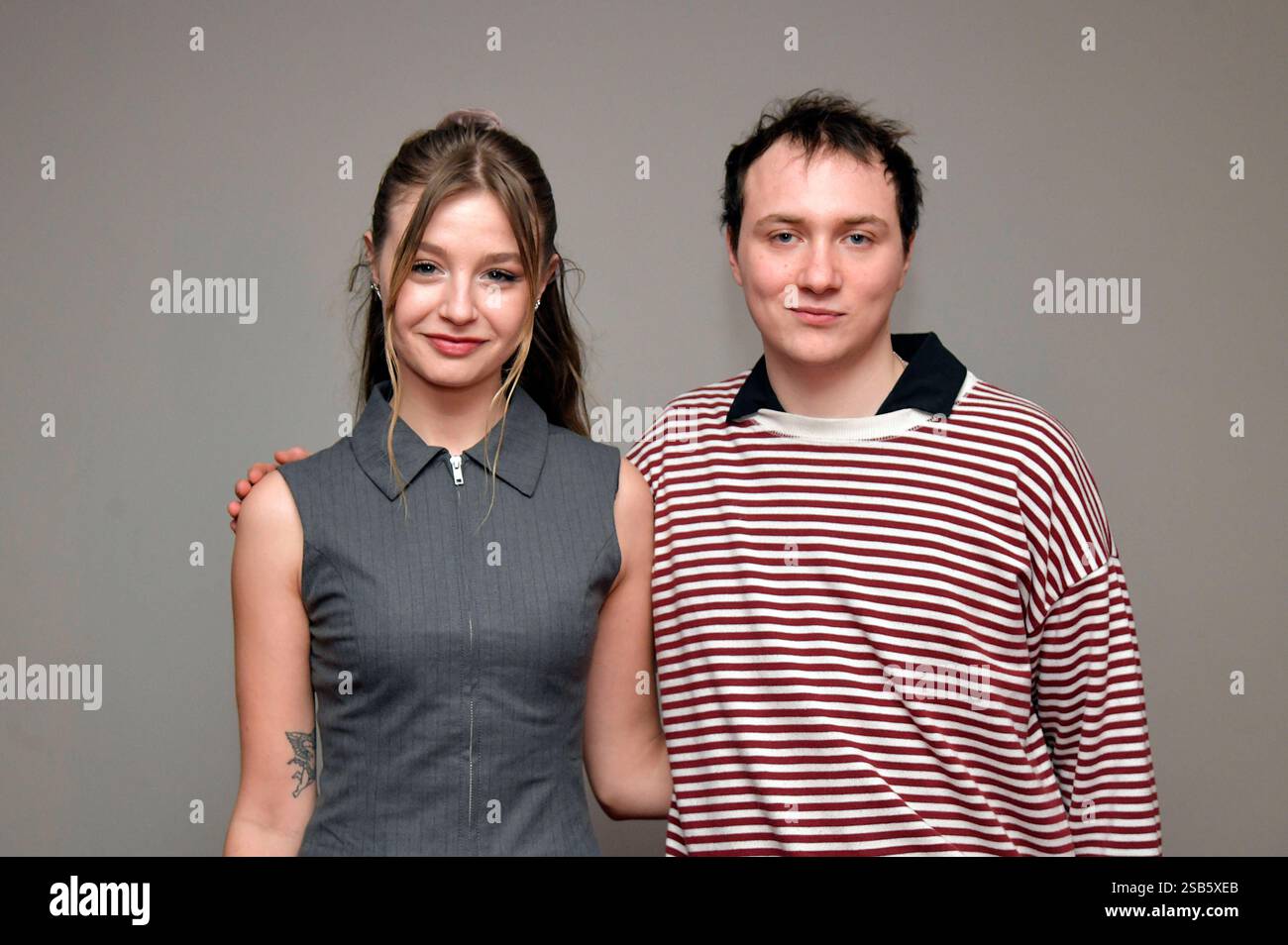Flora Li Thiemann und Michelangelo Fortuzzi BEI der Premiere des ...