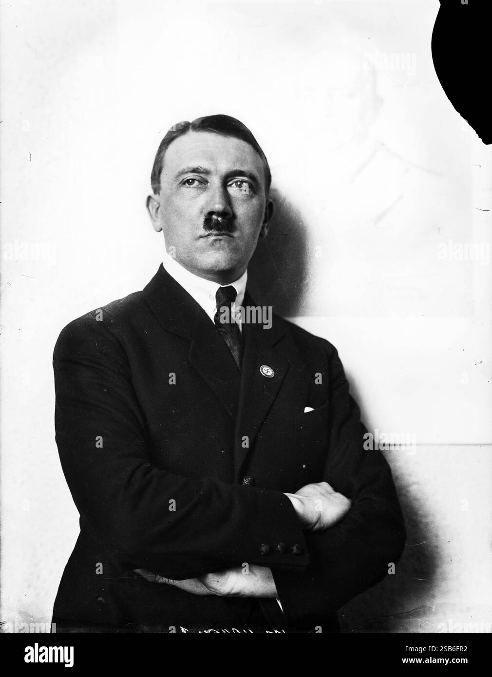 Chef du parti nazi adolf hitler Banque d'images noir et blanc - Alamy