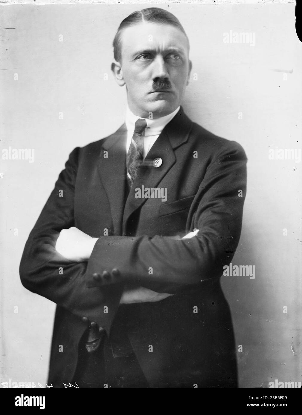 Chef du parti nazi adolf hitler Banque d'images noir et blanc - Alamy