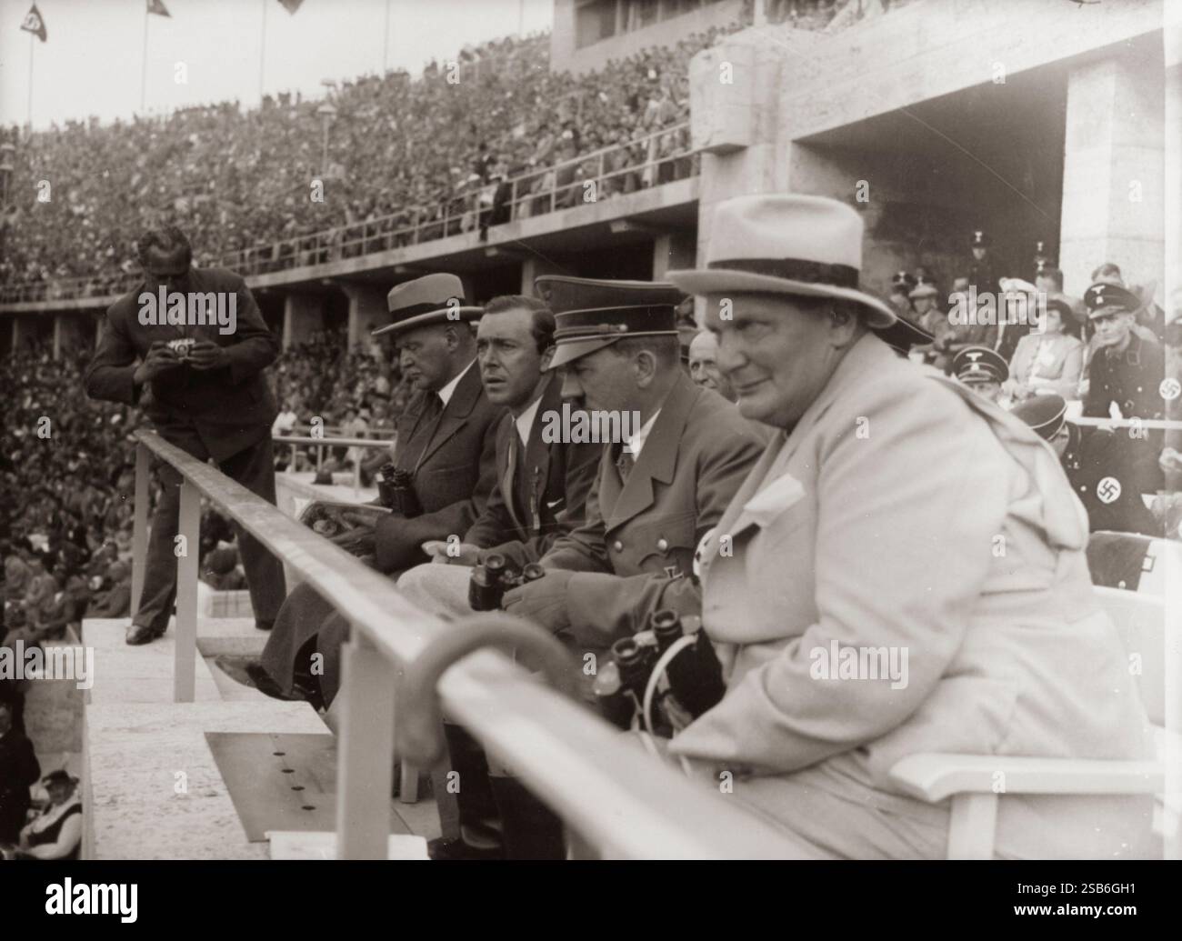 Berlin jeux olympiques hitler adolf hitler Banque de photographies et d ...