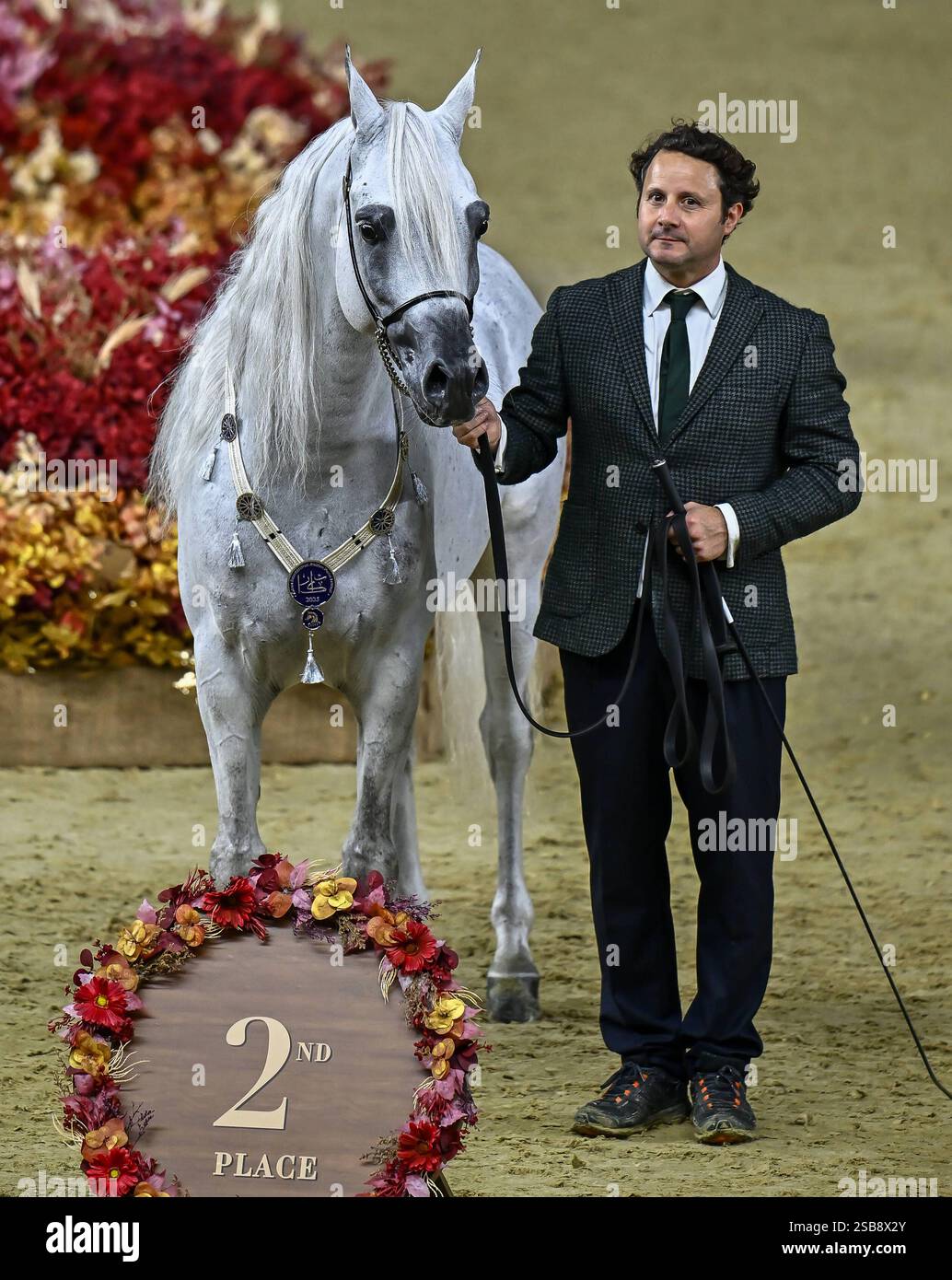 KATARA INTERNATIONAL ARABIAN HORSE FESTIVAL KIAHF 2025 Basheer Al Waab, propriétaire du Stud El ...