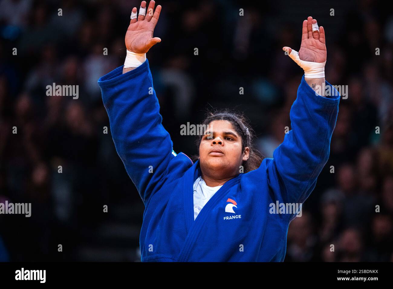 Lea FONTAINE (FRA) final Womenâ +78Kg lors du Paris Grand Chelem 2025 ...