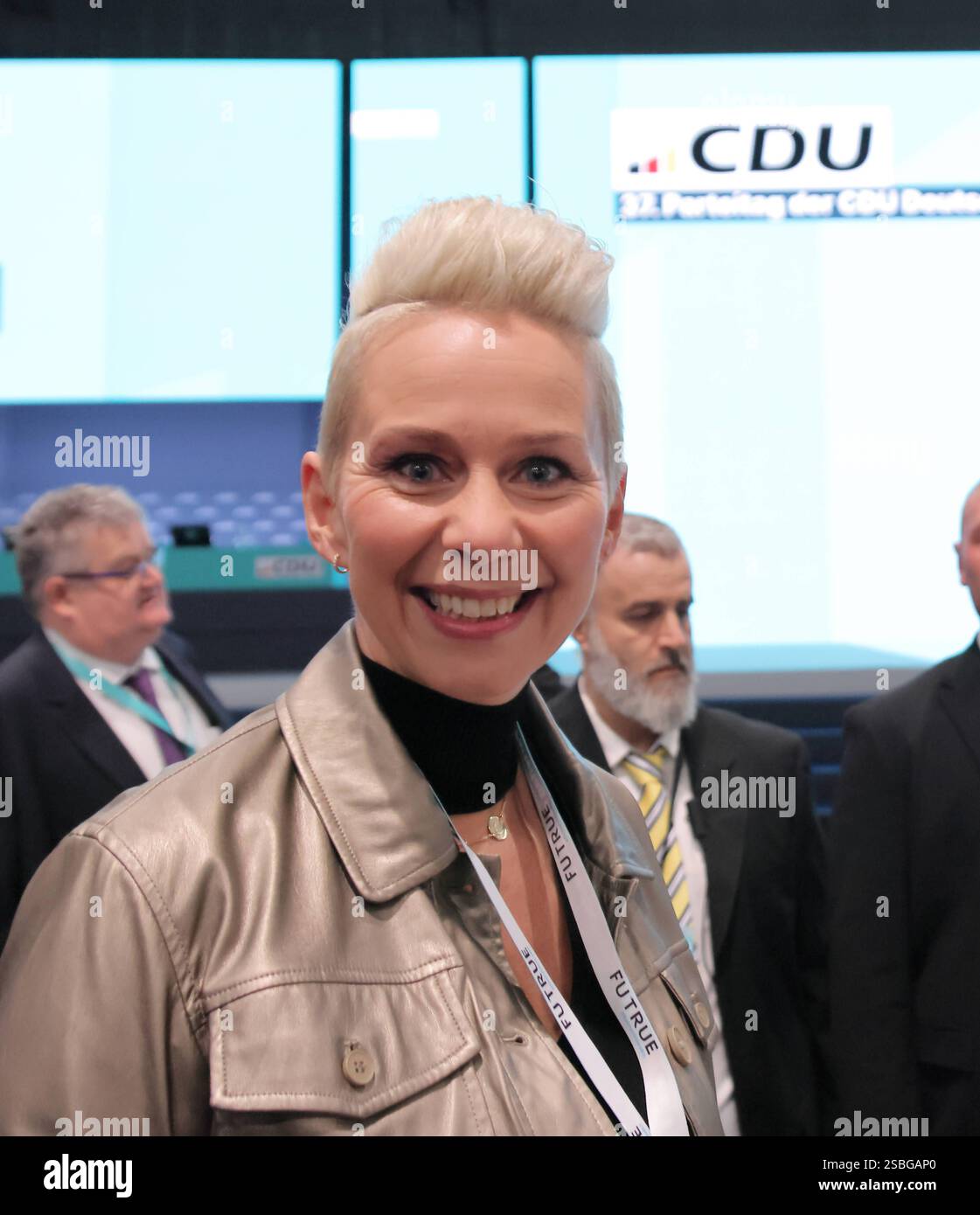 Bundestagswahl CDU Parteitag 03.02.2025, Allemagne, Berlin, Messe ...