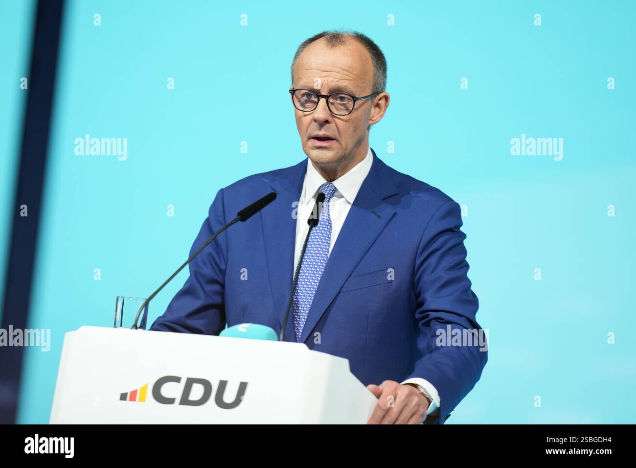 37.Bundesparteitag der CDU Deutschlands Friedrich Merz, Kanzlerkandidat ...