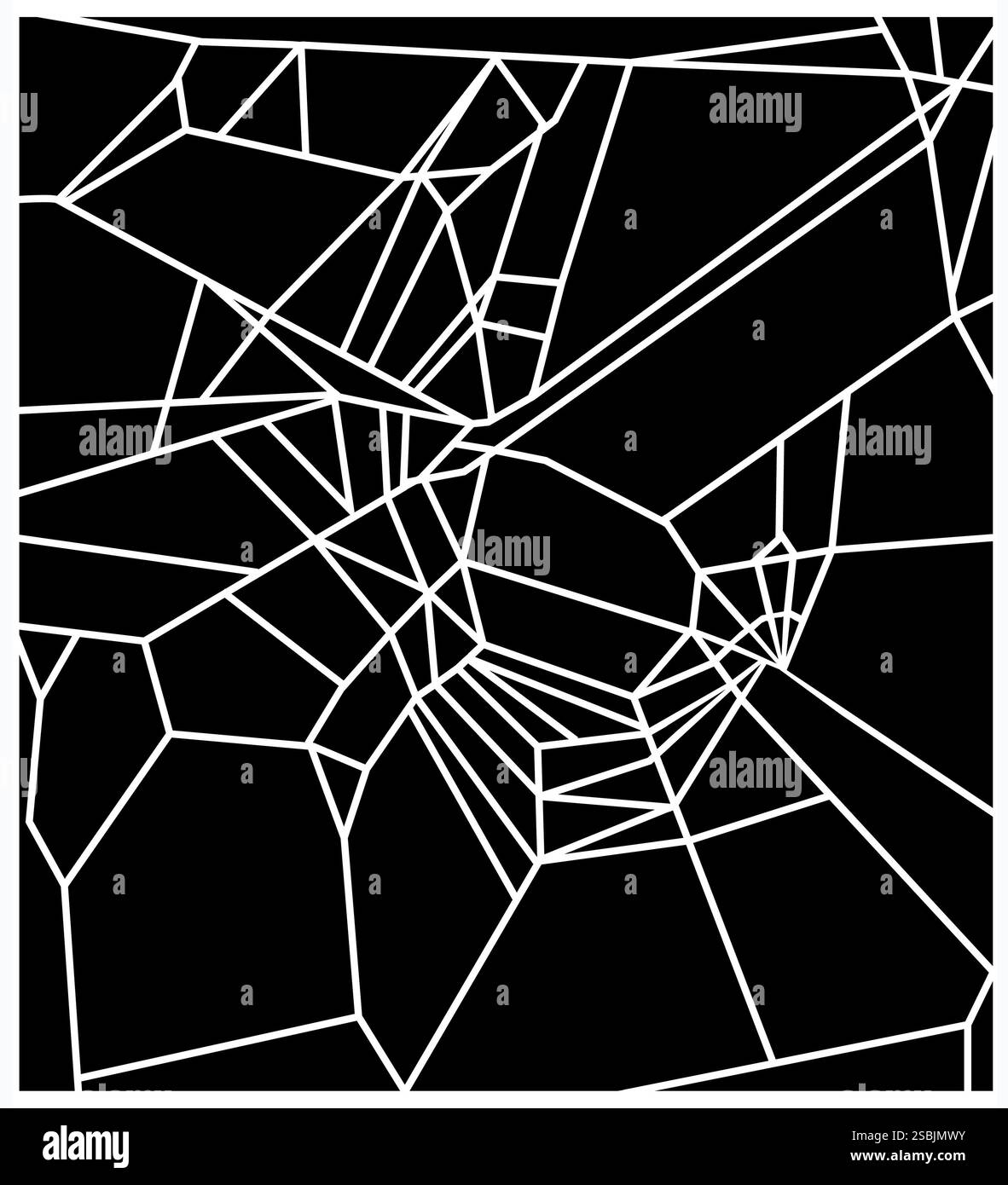 Action de la caféine sur les araignées. Illustration informatique de la ...