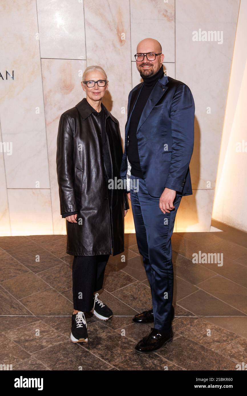 Semaine de la mode de Berlin - 10 ans William Fan Christiane Arp und ...