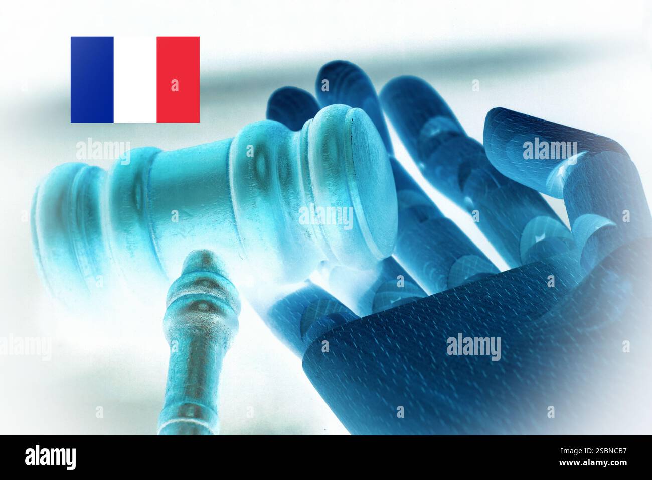 Symbole de la réglementation AI ACT. Concept loi sur l'intelligence artificielle règlement avec ...