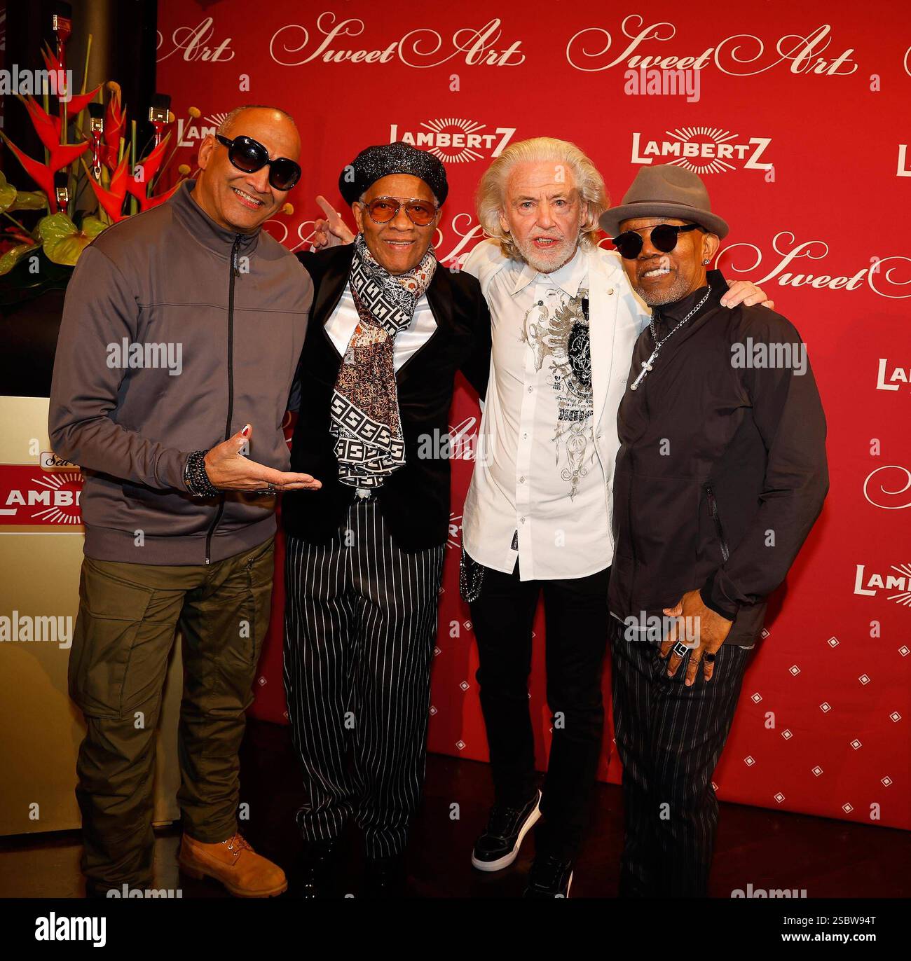 Groupe Londonbeat : Charles Pierre, Jimmy Helms, Jimmy Chambers ...