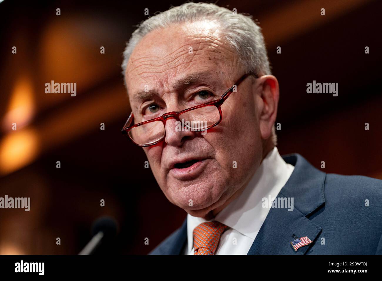 Washington, États-Unis. 04th Feb, 2025. Le leader de la minorité ...