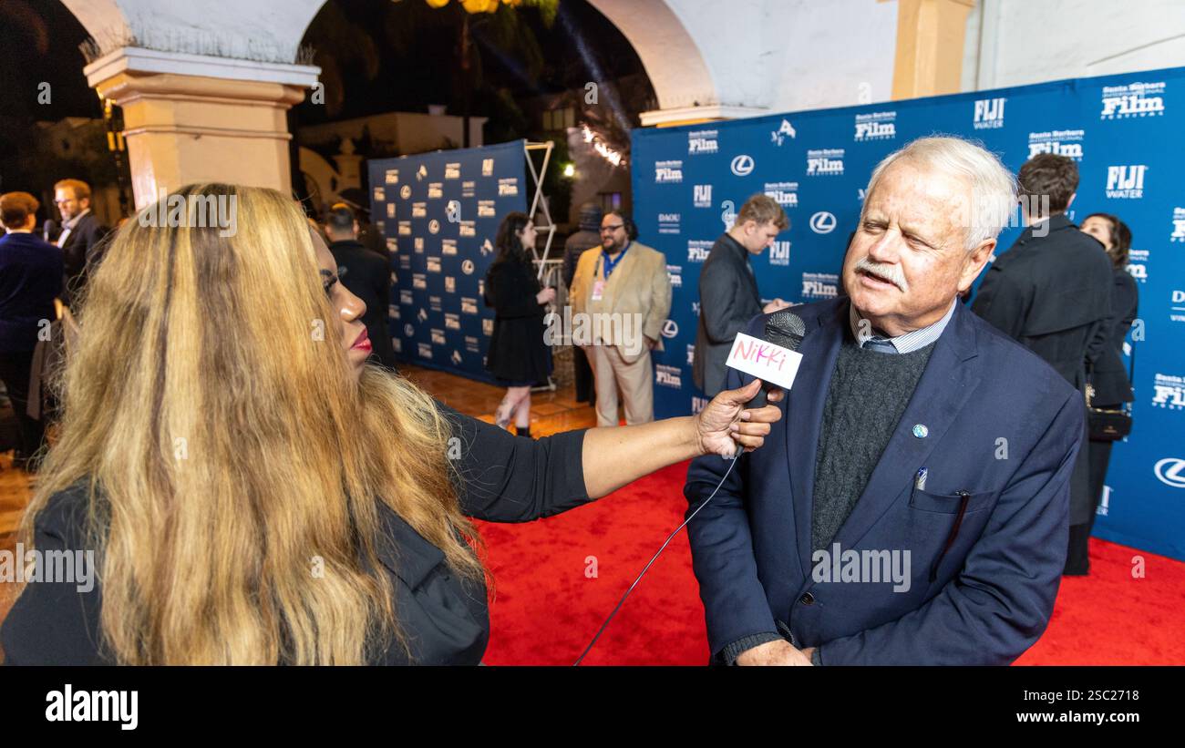 Sanra Barbara, Californie, États-Unis. 4 février 2025. Le maire de ...