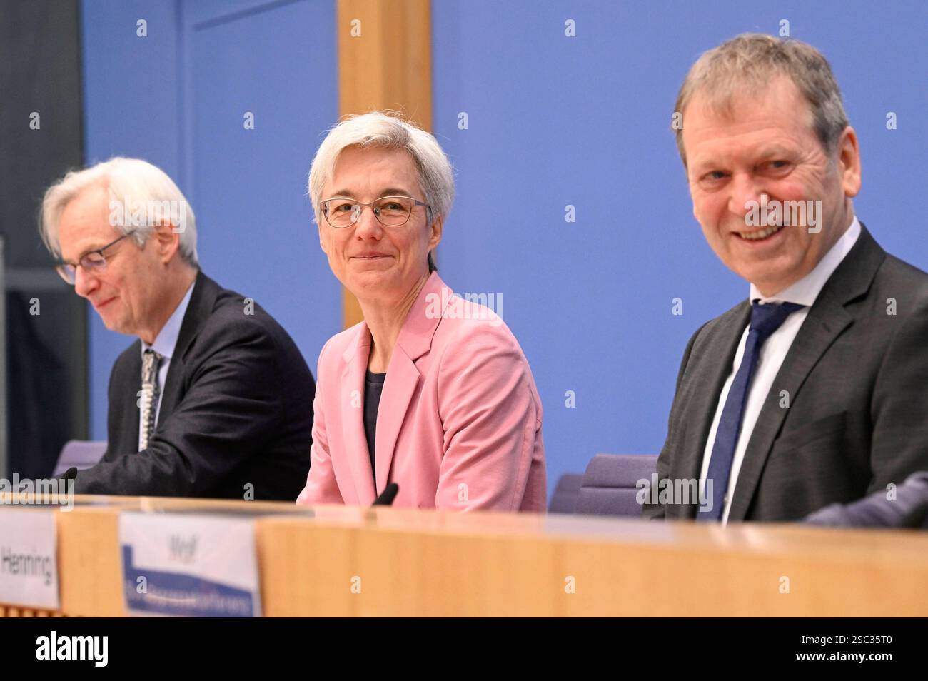 Thomas Heimer, Brigitte Knopf und Hans-Martin Henning BEI der ...