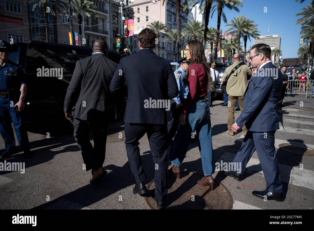 Kristi Noem, secrétaire du Département de la sécurité intérieure (DHS ...