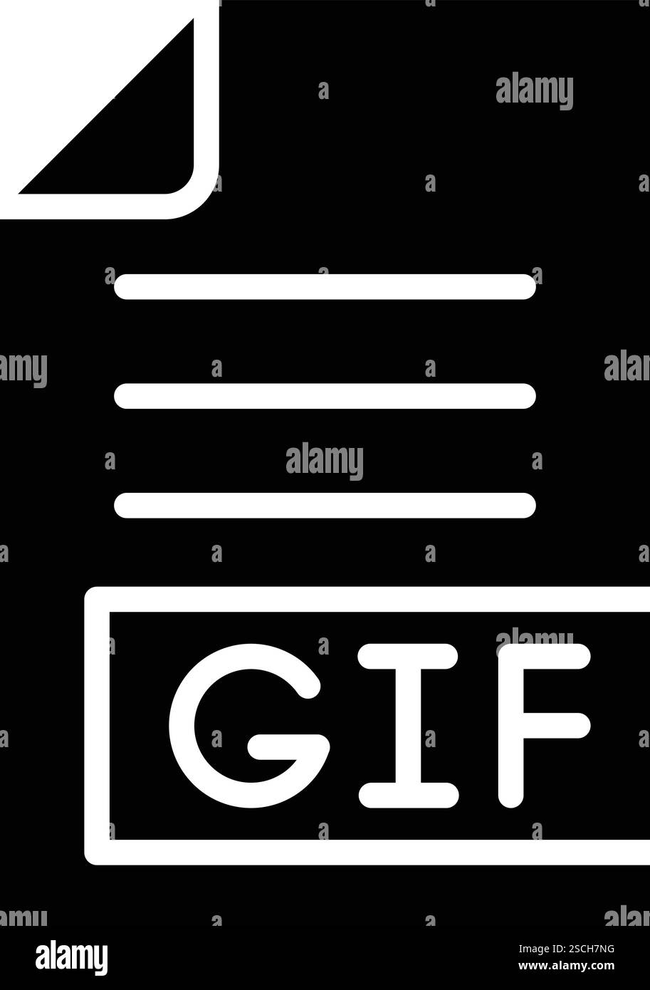 Vecteur gif Banque d'images noir et blanc - Alamy