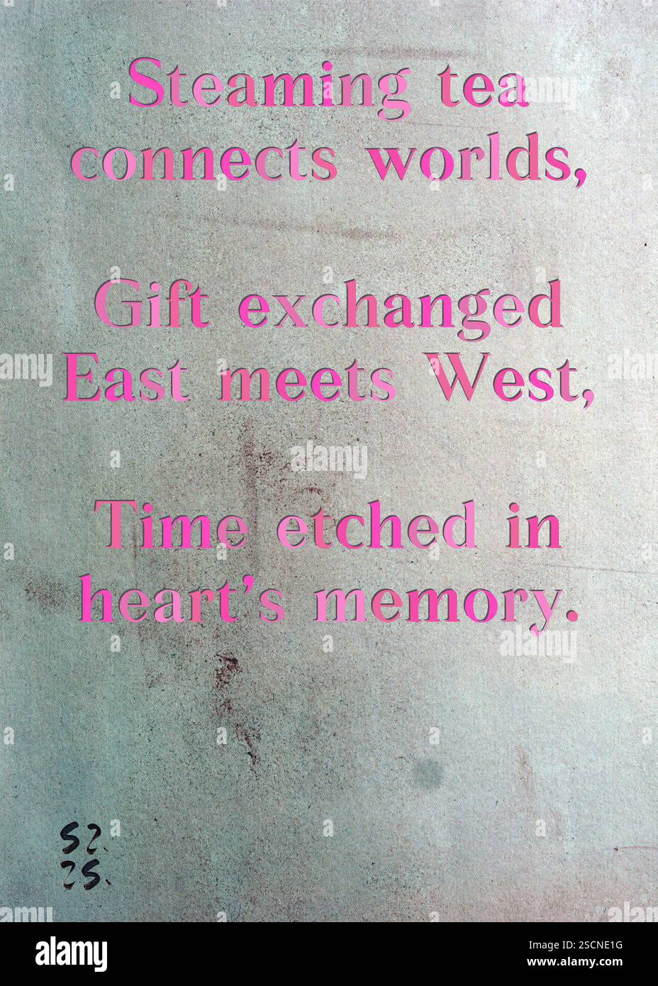 Le thé à la vapeur relie les mondes, Gift Exchange East rencontre West ...