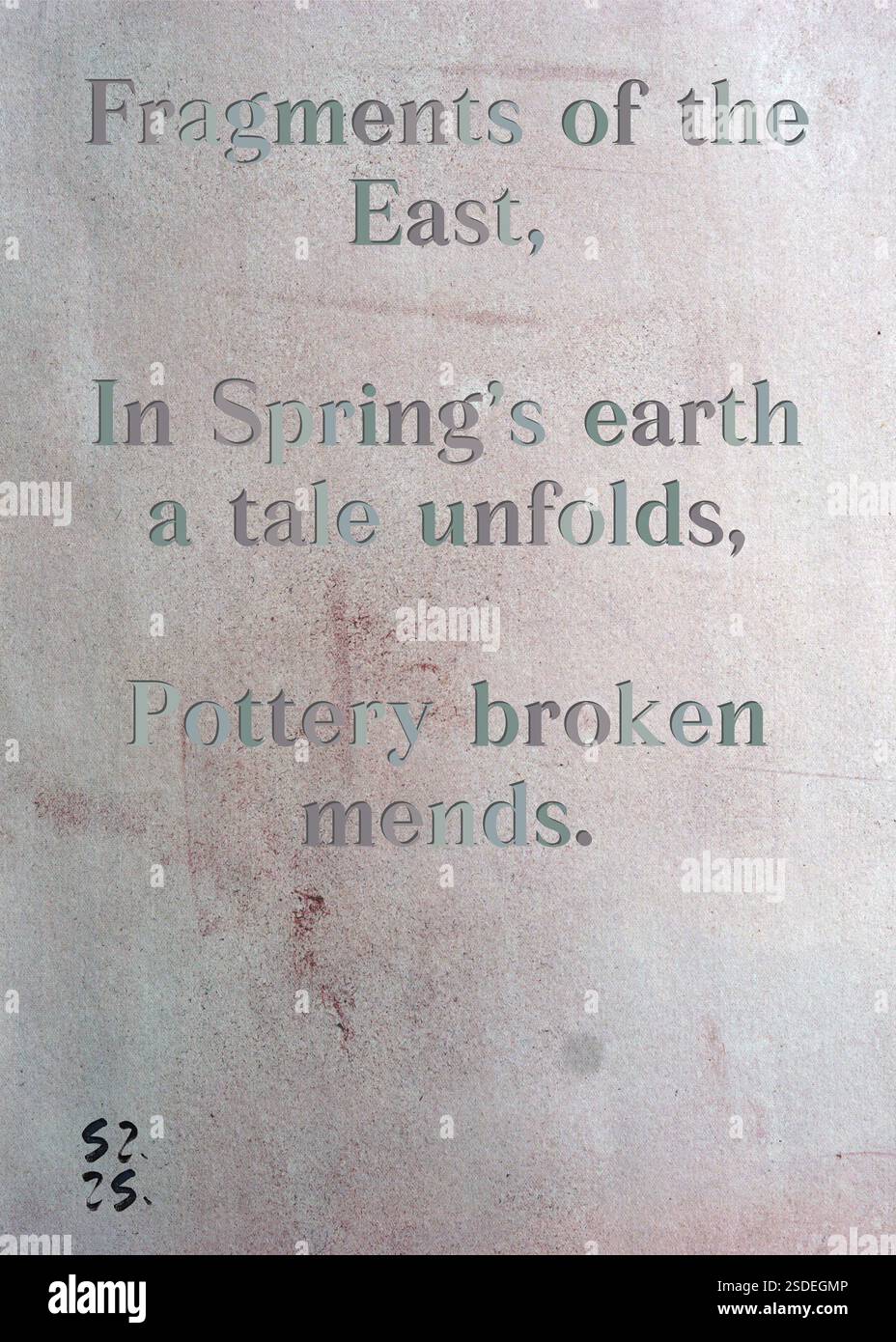 Fragments of the East, dans Spring's Earth se déroule un conte, Pottery ...